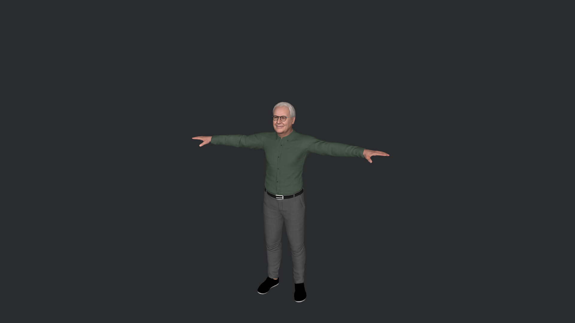 Warren Buffett Realistic Full Body Fully Rigged Character - 3D Model by ...