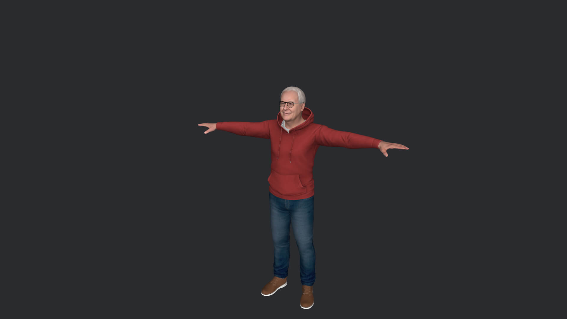 Warren Buffett Realistic Full Body Fully Rigged Character - 3D Model by ...