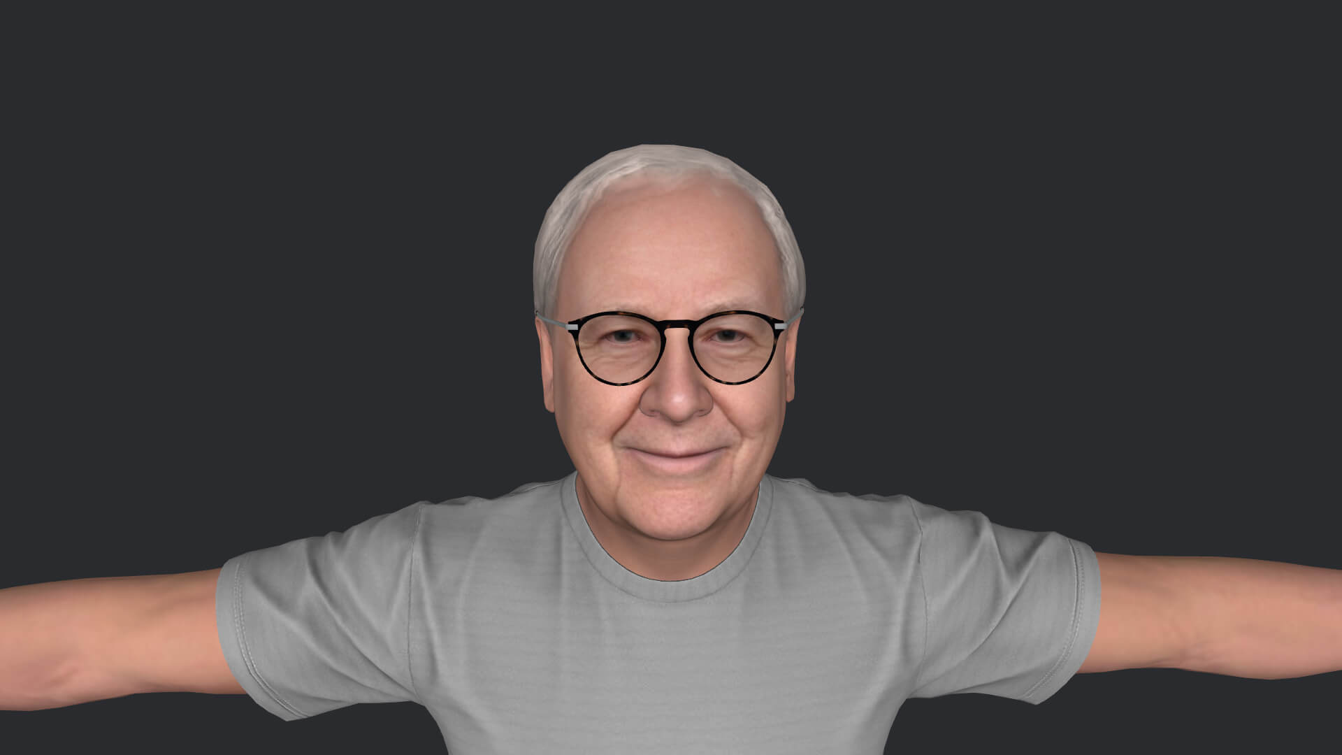 Warren Buffett Realistic Full Body Fully Rigged Character - 3D Model by ...