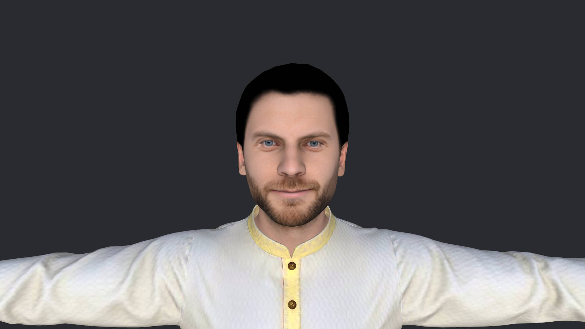 Wes Bentley Realistic Full Body Fully Rigged Character - 3D Model by ...