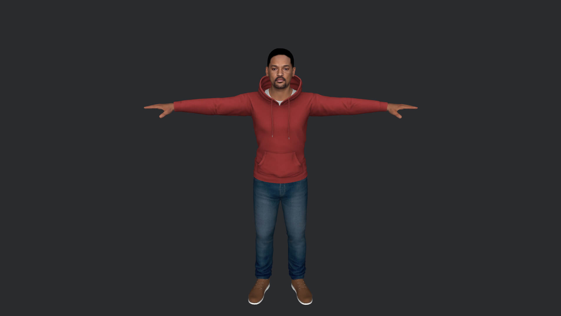 Will Smith Hyper Realistic Full Body Rigged Character - 3D Model by ...