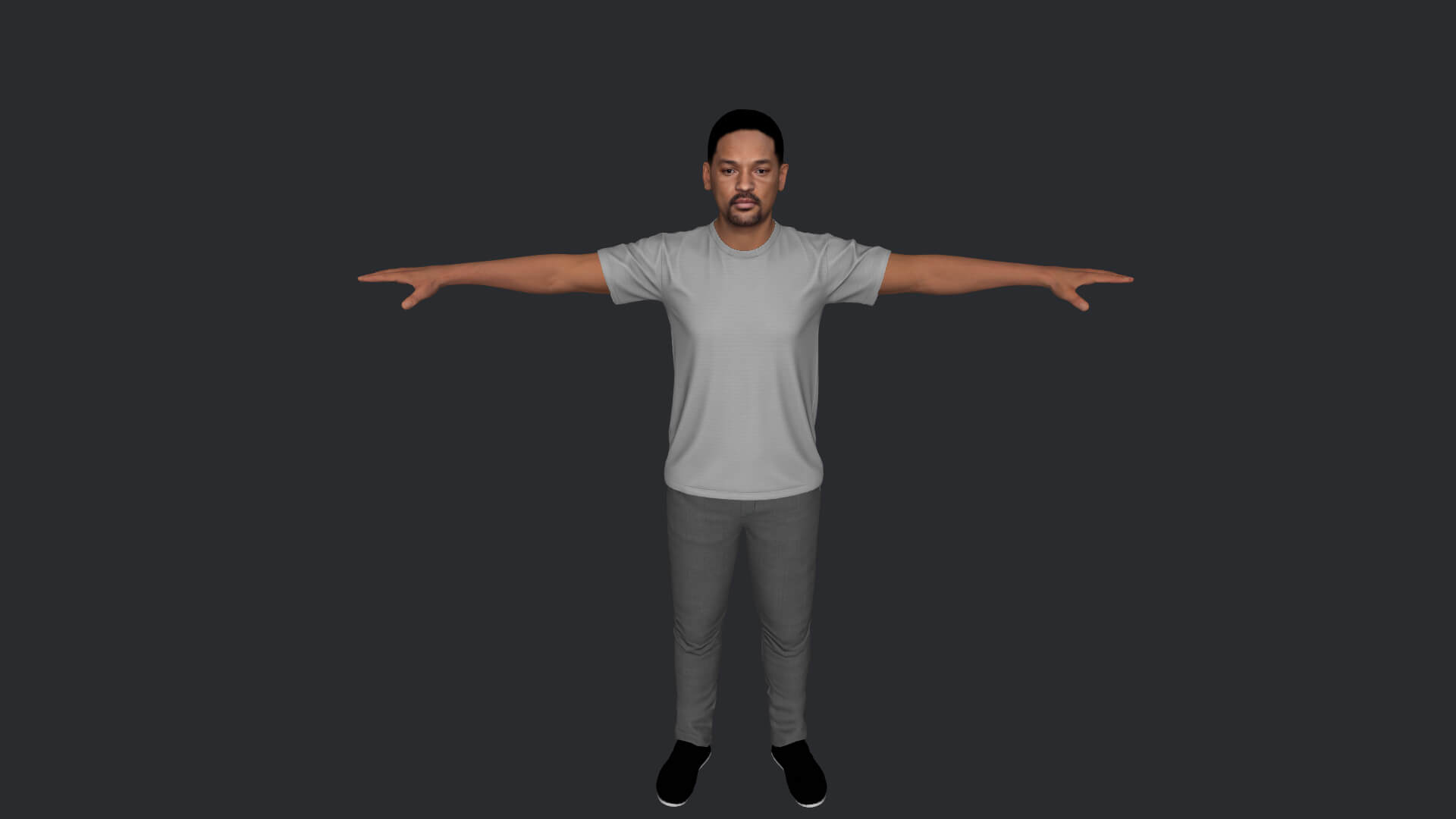 Will Smith Hyper Realistic Full Body Rigged Character - 3D Model by ...