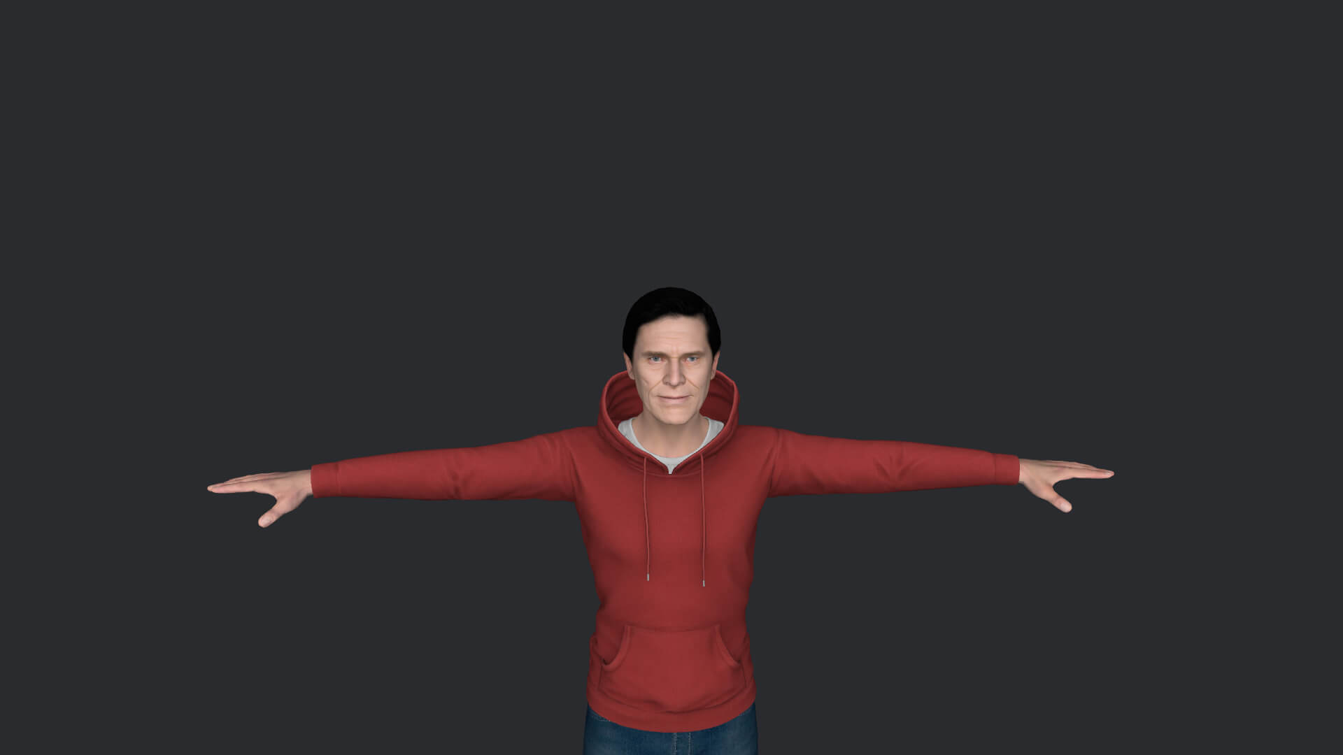 Willem Dafoe Realistic Full Body Fully Rigged Character - 3D Model by ...