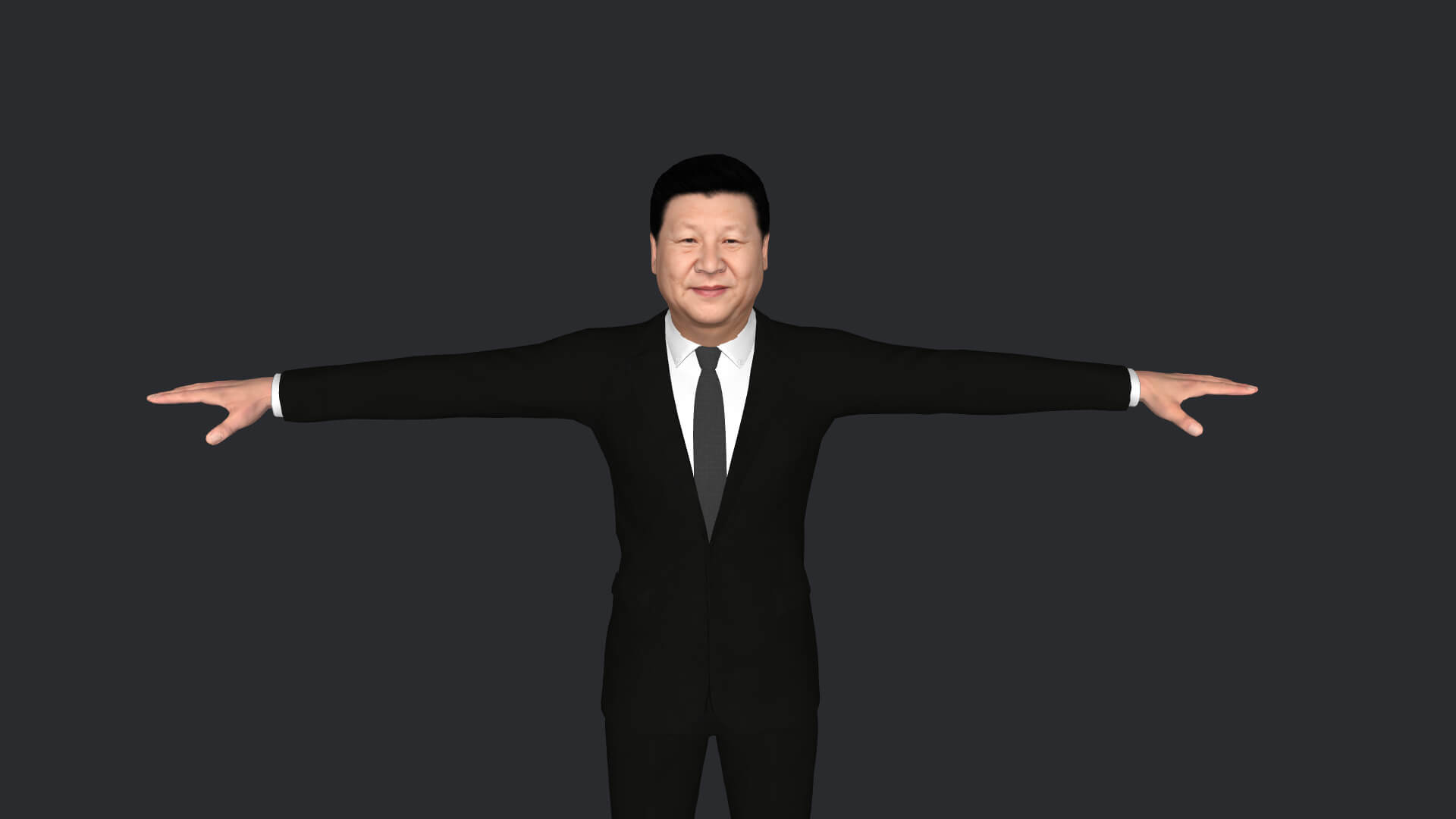 Xi Jinping Realistic Full Body Fully Rigged Character - 3D Model by ...