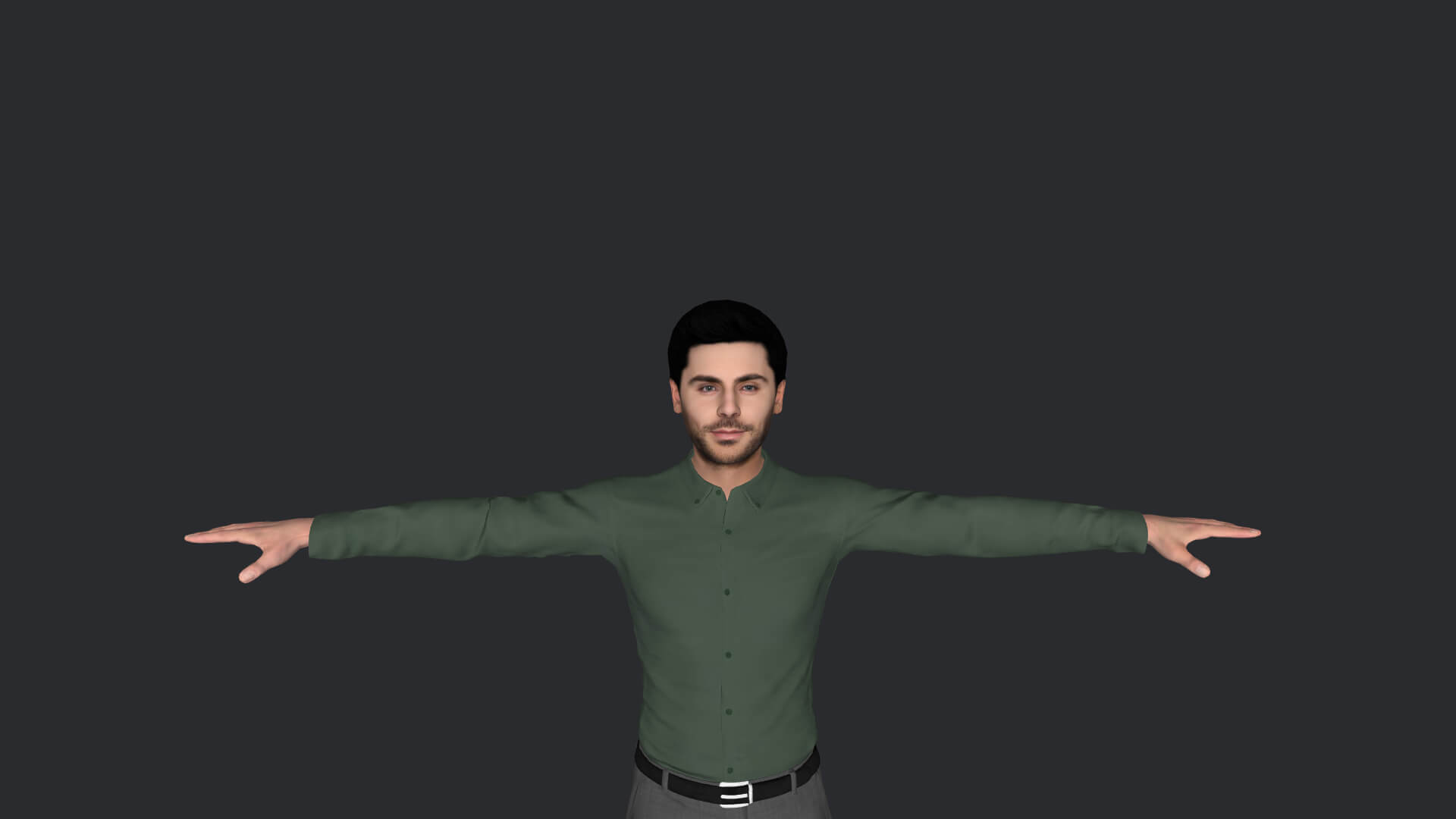 Zac Efron Realistic Full Body Fully Rigged Character - 3D Model by meta ...