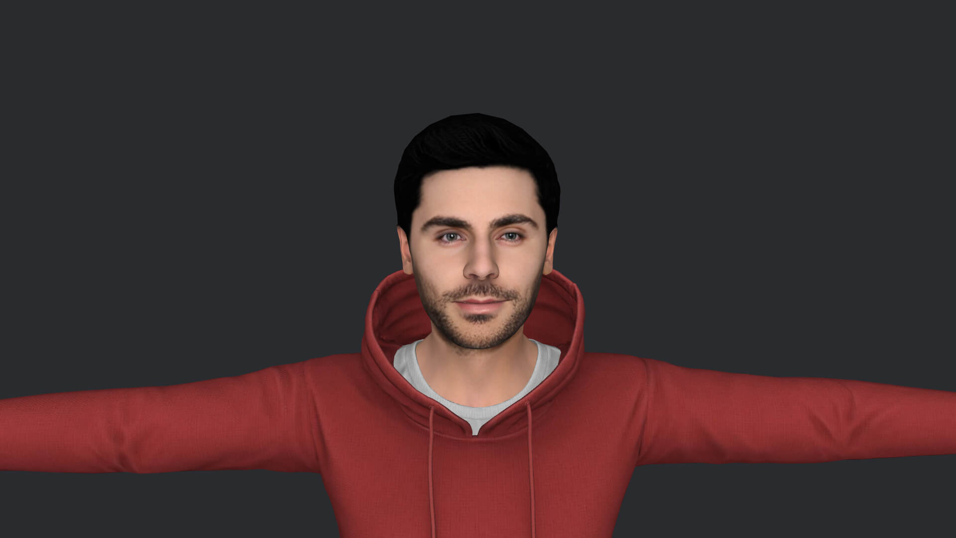 Zac Efron Realistic Full Body Fully Rigged Character - 3D Model by meta ...