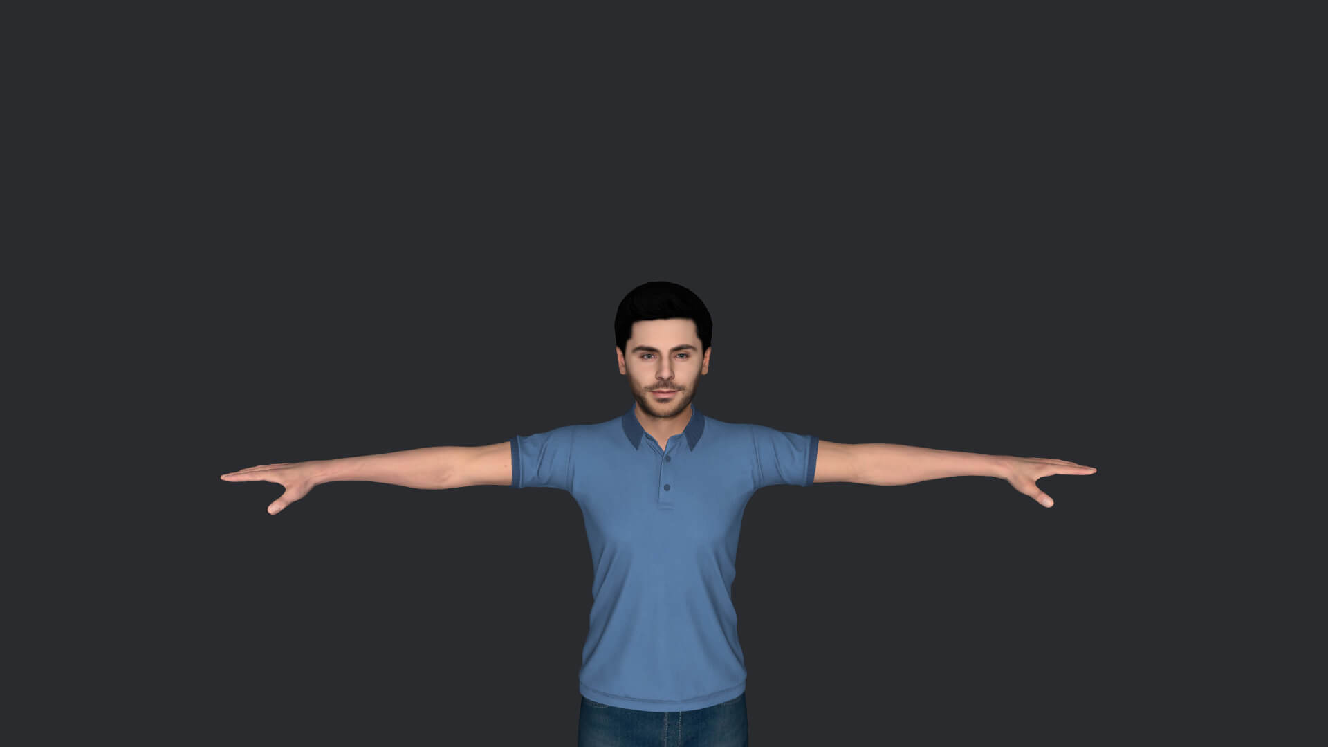 Zac Efron Realistic Full Body Fully Rigged Character - 3D Model by meta ...