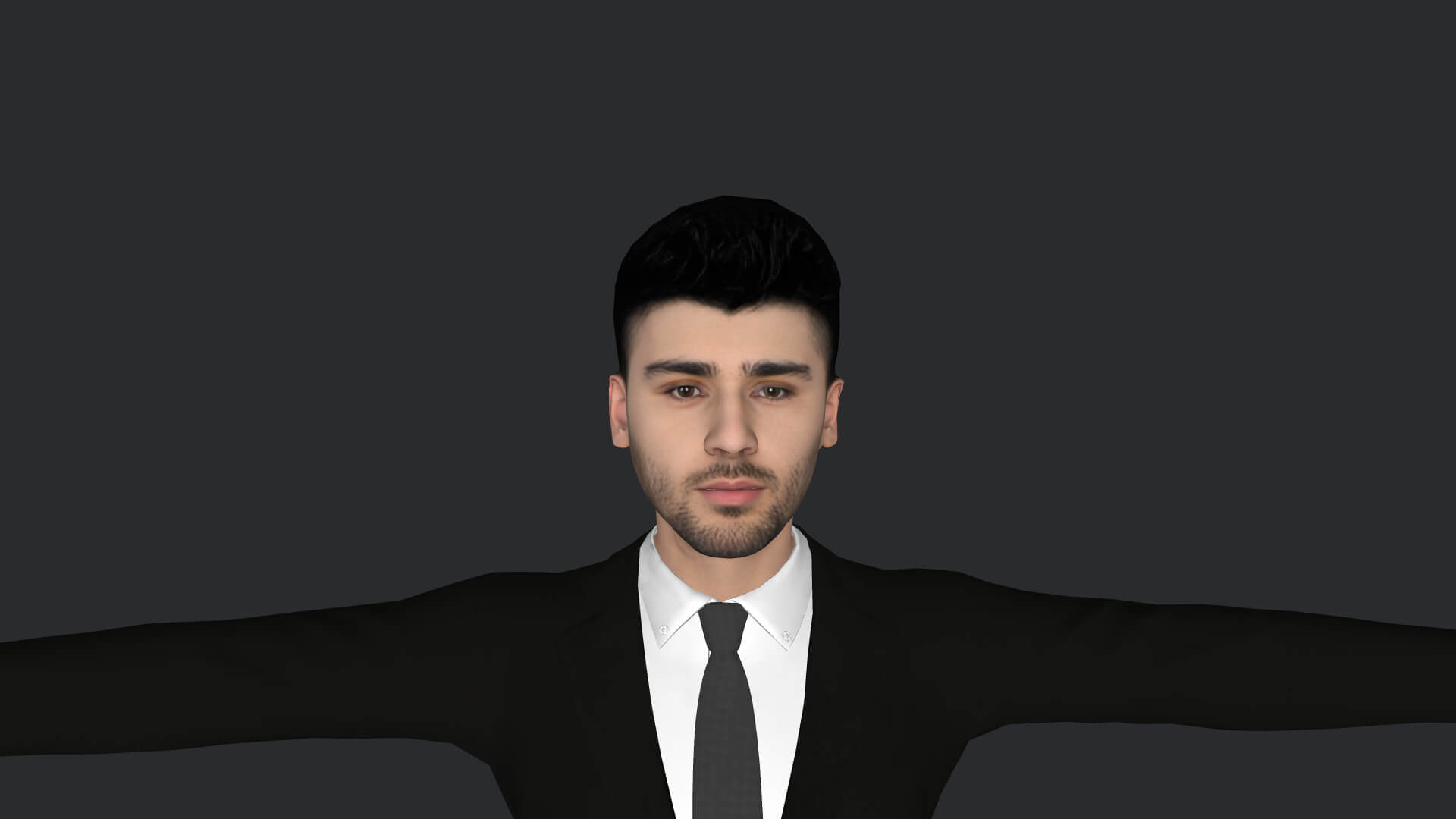 Zayn Malik Realistic Full Body Fully Rigged Character - 3D Model by ...