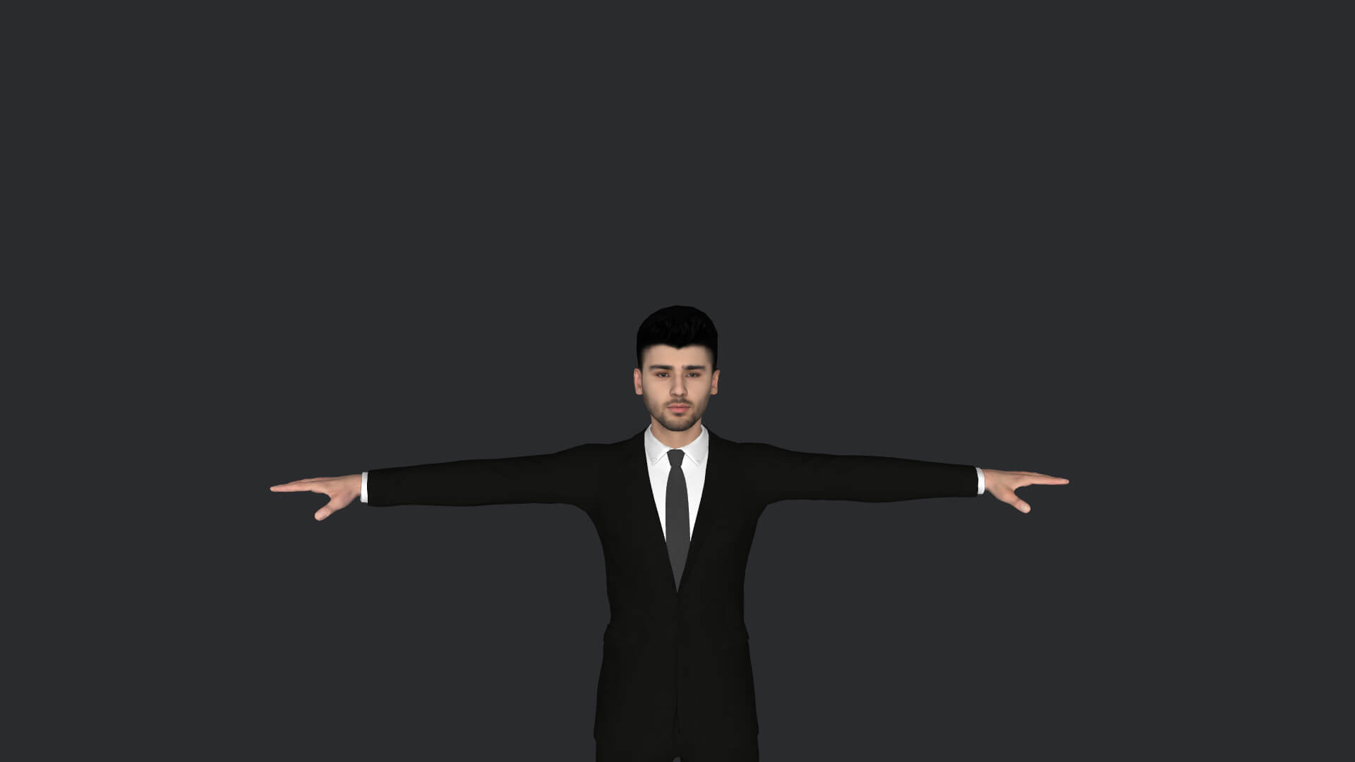Zayn Malik Realistic Full Body Fully Rigged Character - 3D Model by ...