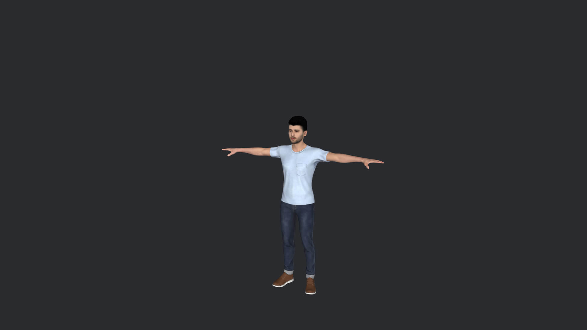 Zayn Malik Realistic Full Body Fully Rigged Character - 3D Model by ...