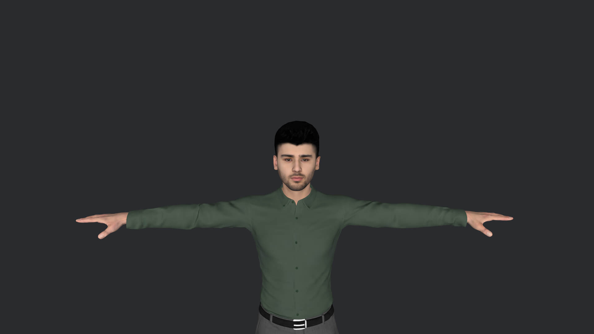 Zayn Malik Realistic Full Body Fully Rigged Character - 3D Model by ...