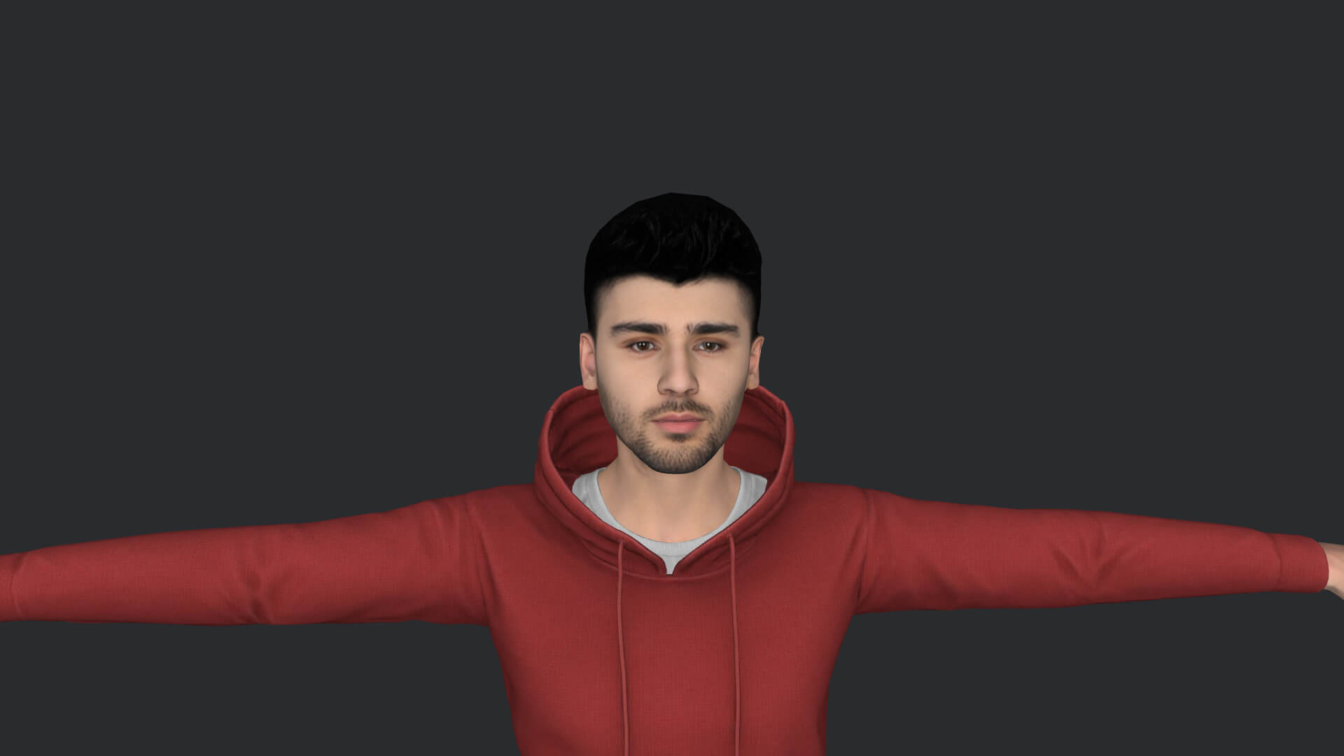 Zayn Malik Realistic Full Body Fully Rigged Character - 3D Model by ...