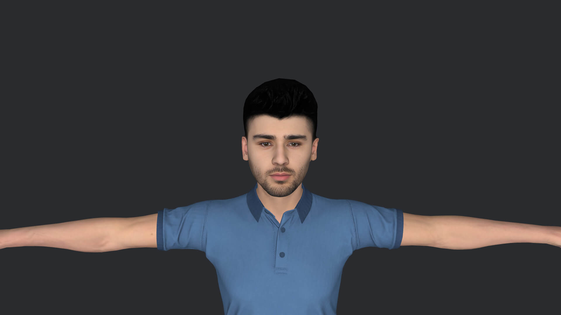 Zayn Malik Realistic Full Body Fully Rigged Character - 3D Model by ...