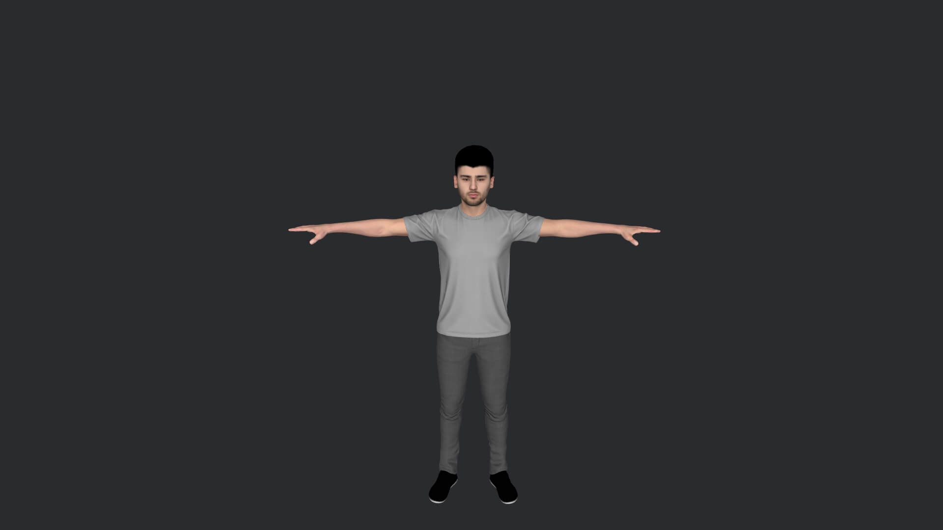Zayn Malik Realistic Full Body Fully Rigged Character - 3D Model by ...