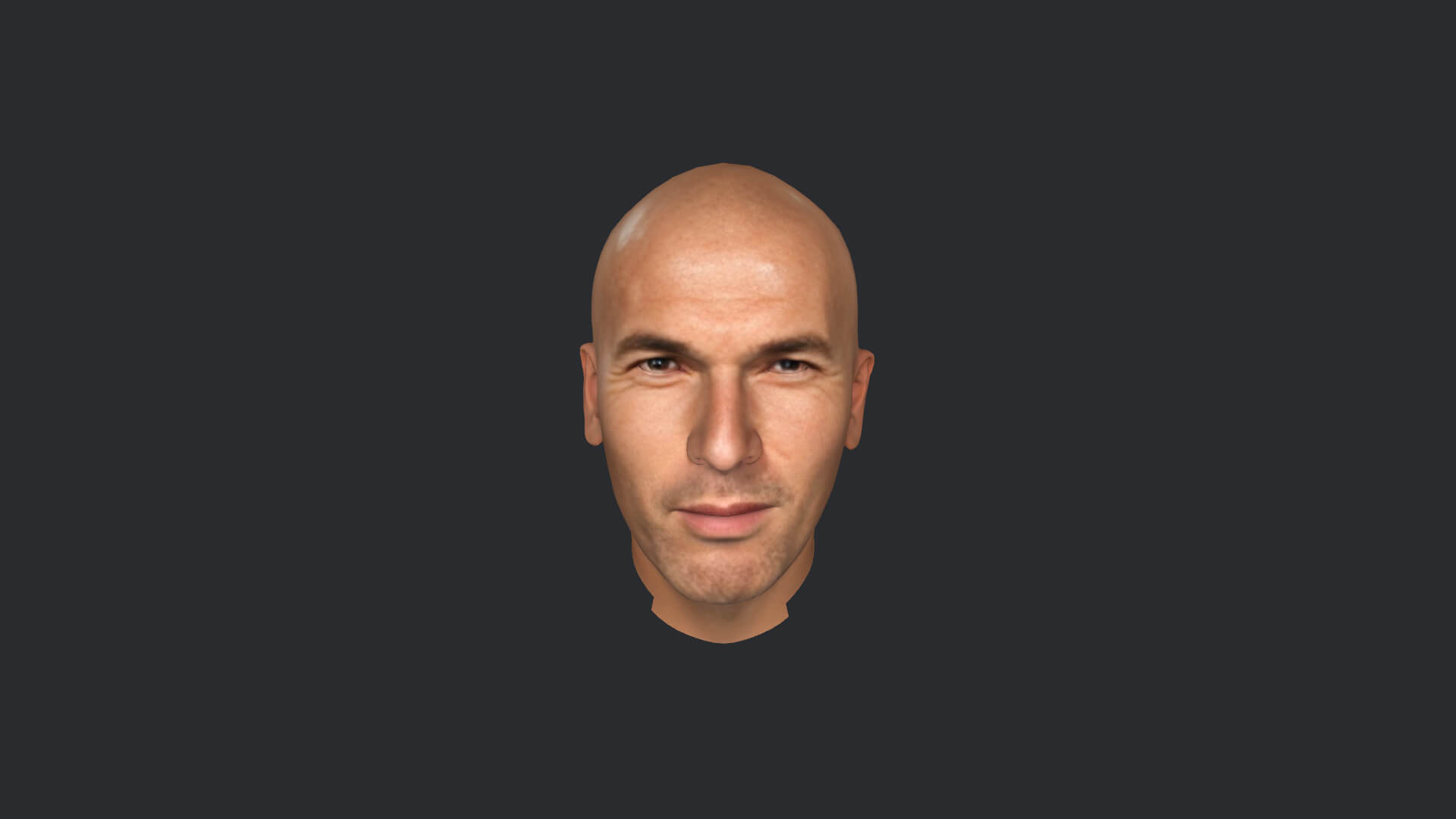 Zinedine Zidane Full Body Fully Rigged Character - 3D Model by meta avatars