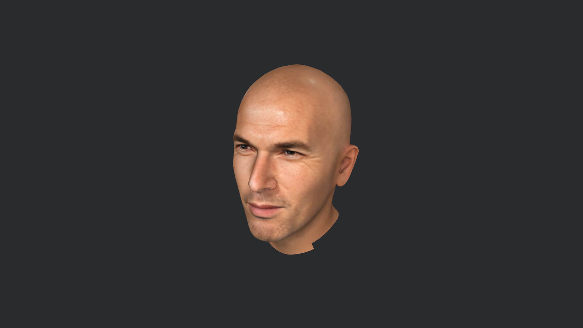 Zinedine Zidane Full Body Fully Rigged Character - 3D Model by meta avatars