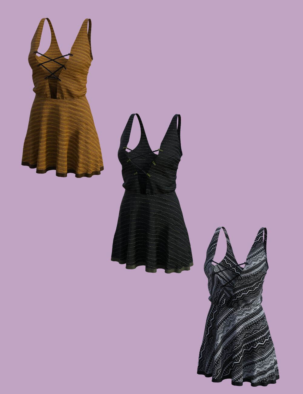 DForce GAE Dress Bundle by metagenesis