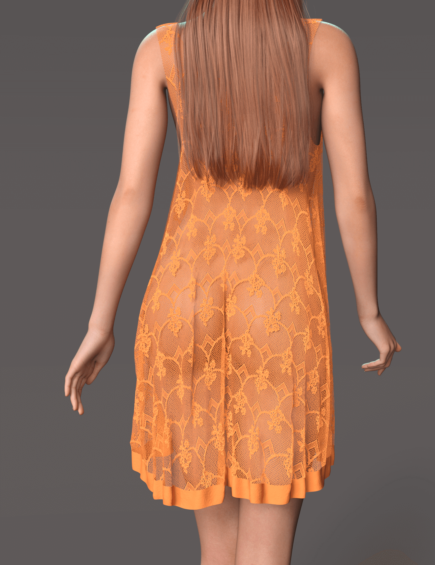 Nightgown for Genesis 9 3D Render, Digital Art by metagenesis
