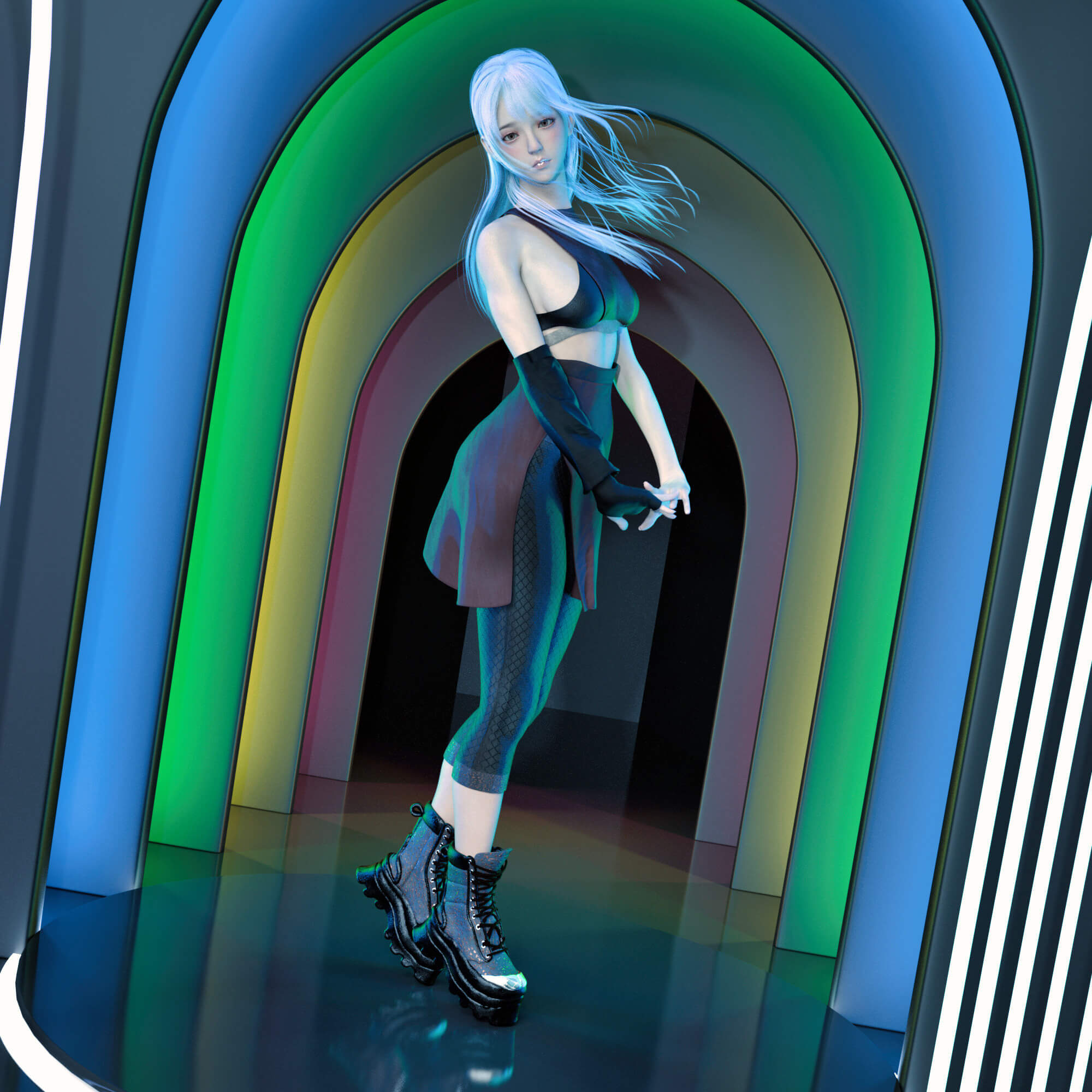 Techno Trendsetter Finaly Here almost 3D Render | RenderHub Gallery