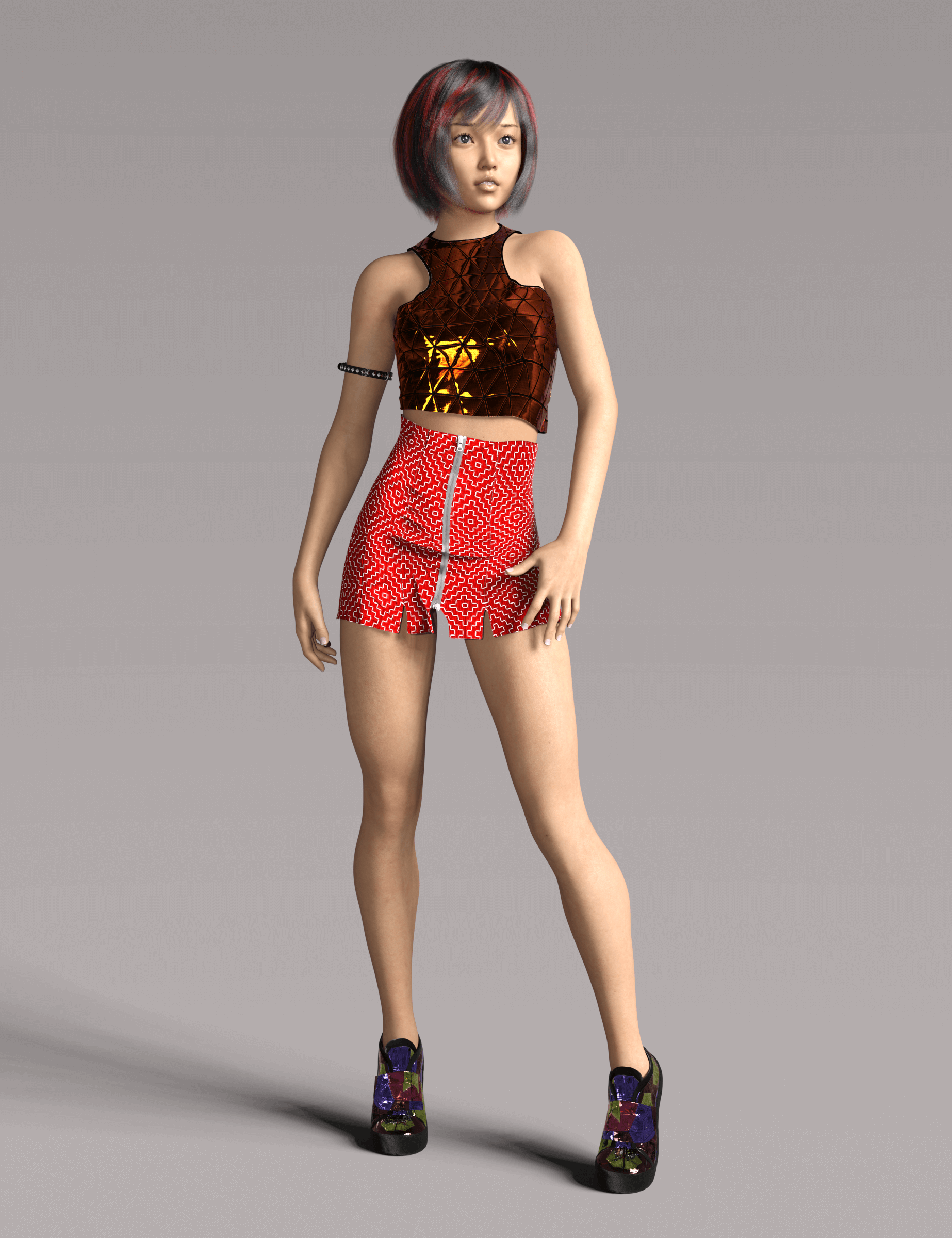 Work in progress K-Pop Bundle almost finished texture set 2