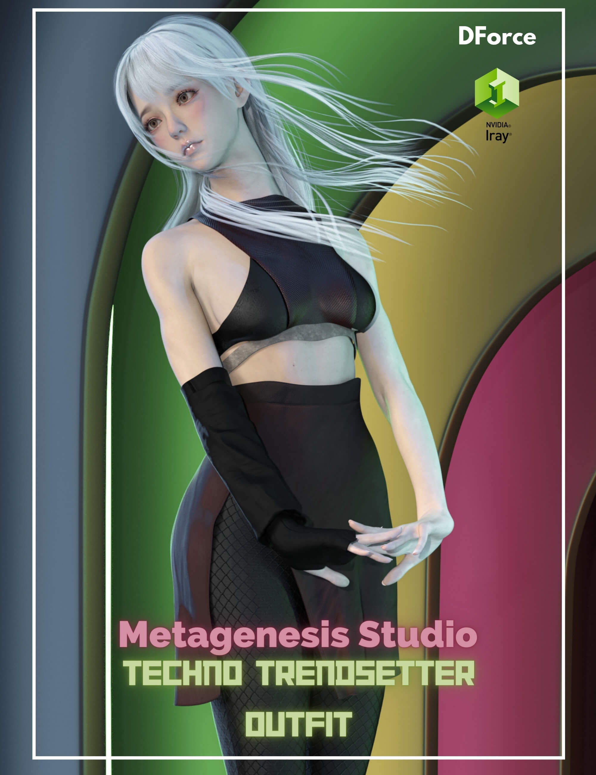 The Deforce Techno Trendsetter Outfit for Genesis 8 Females - Daz Content by metagenesis