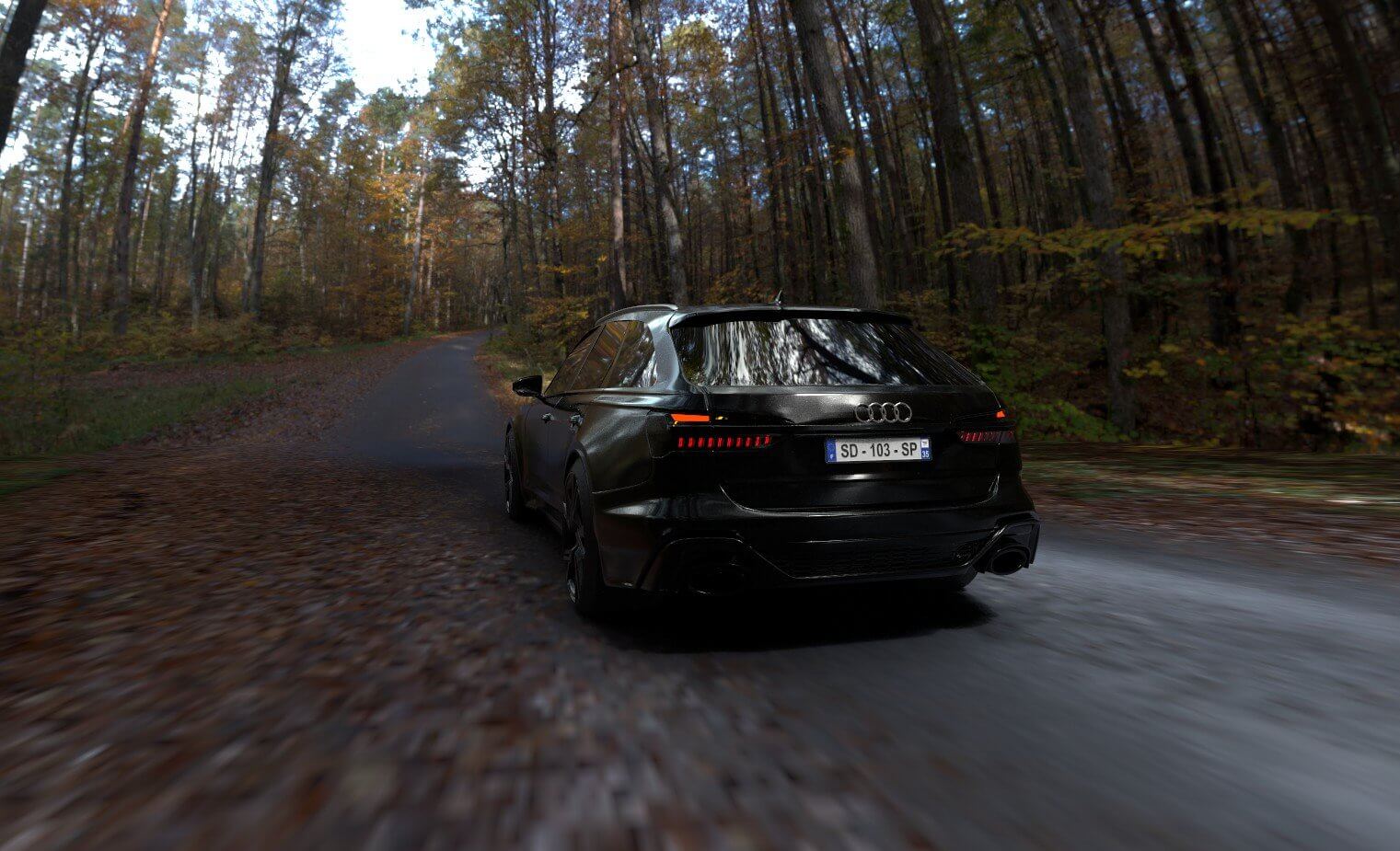 Audi RS8 - 3D Model by metalfreakqx
