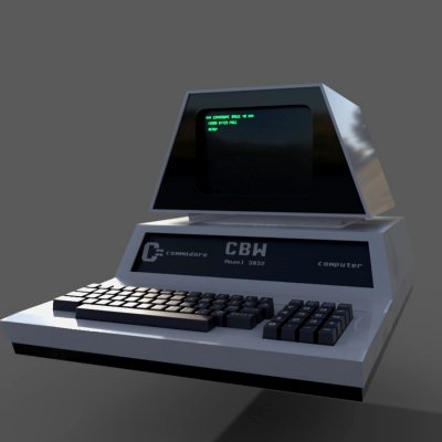 Commodore PET - 3D Model by metalfreakqx
