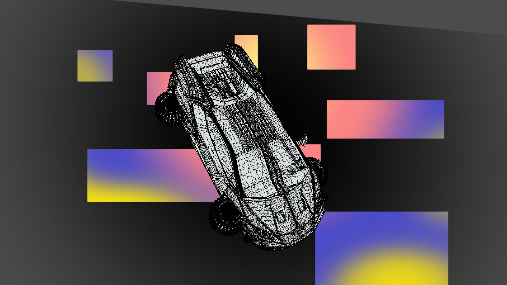 Cyberpunk Hover Car - Stylized 3D Model by metalfreakqx