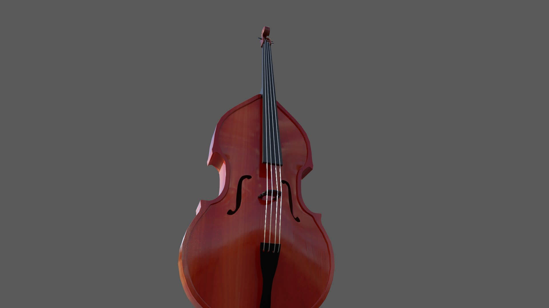 Double Bass - 3D Model by metalfreakqx
