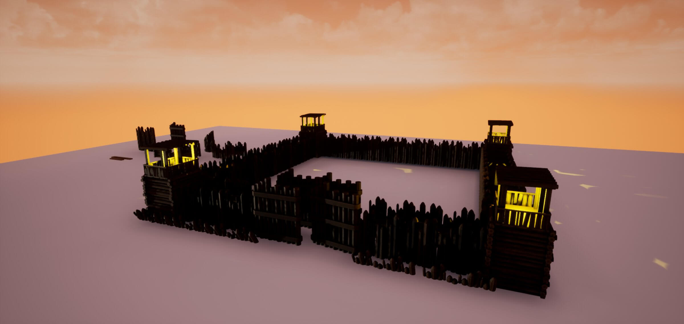 Fort - 3D Model by metalfreakqx