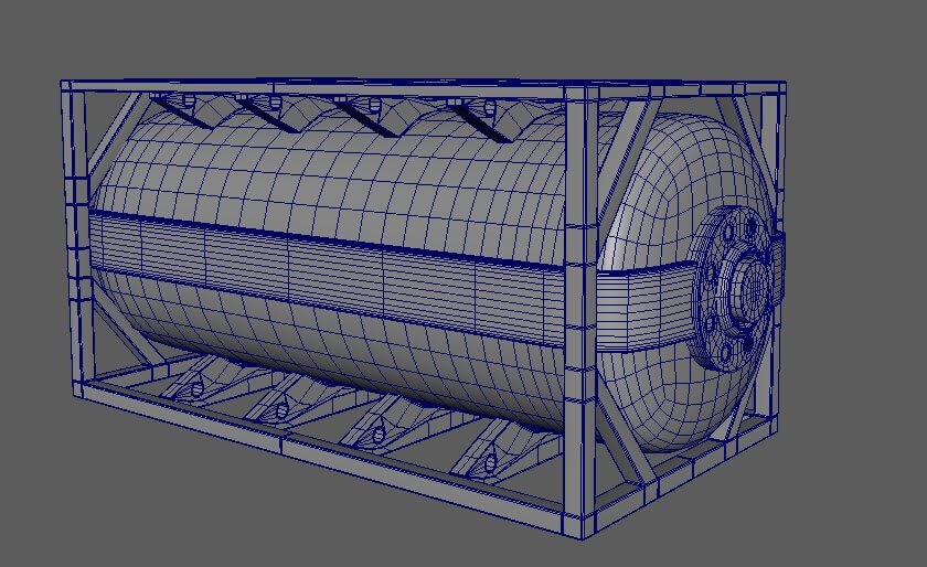 Fuel Tank - 3D Model by metalfreakqx