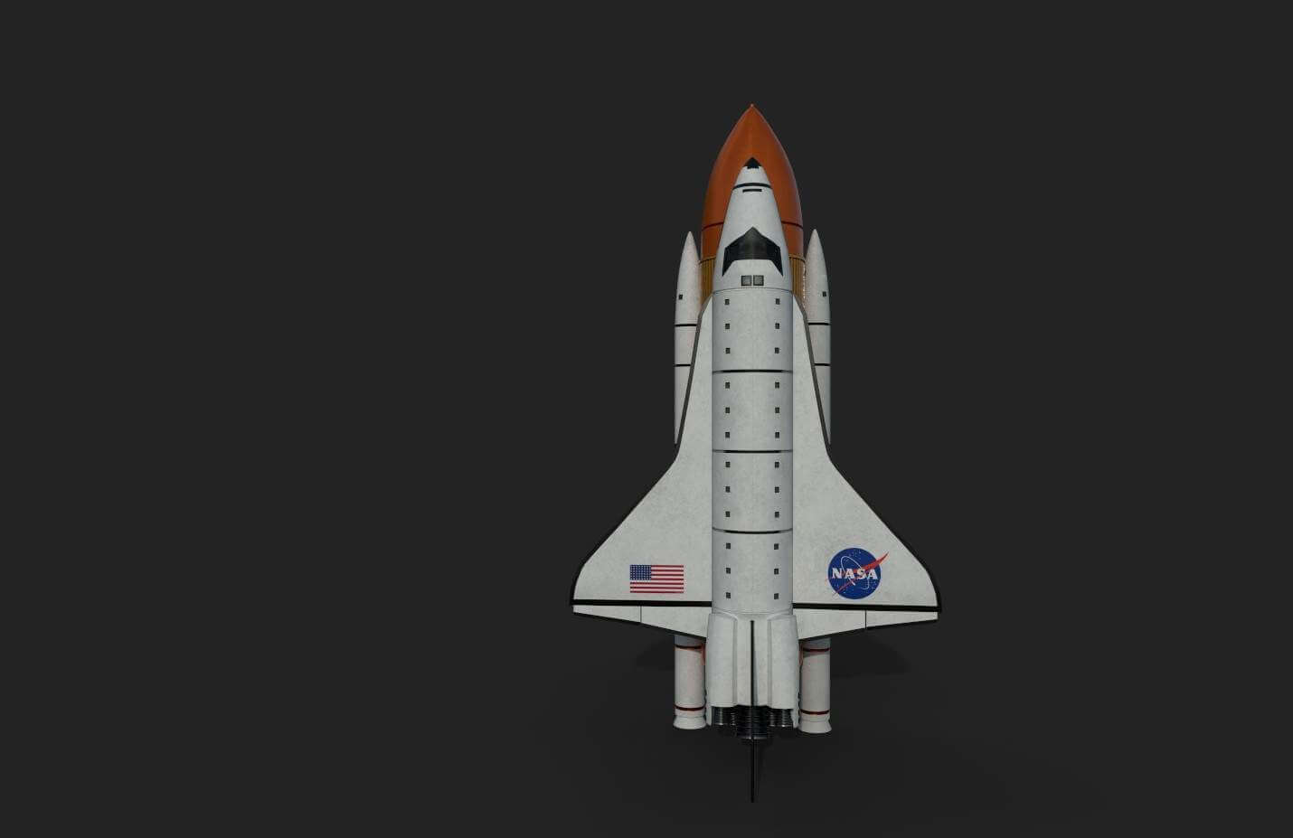 Space Shuttle - 3D Model by metalfreakqx