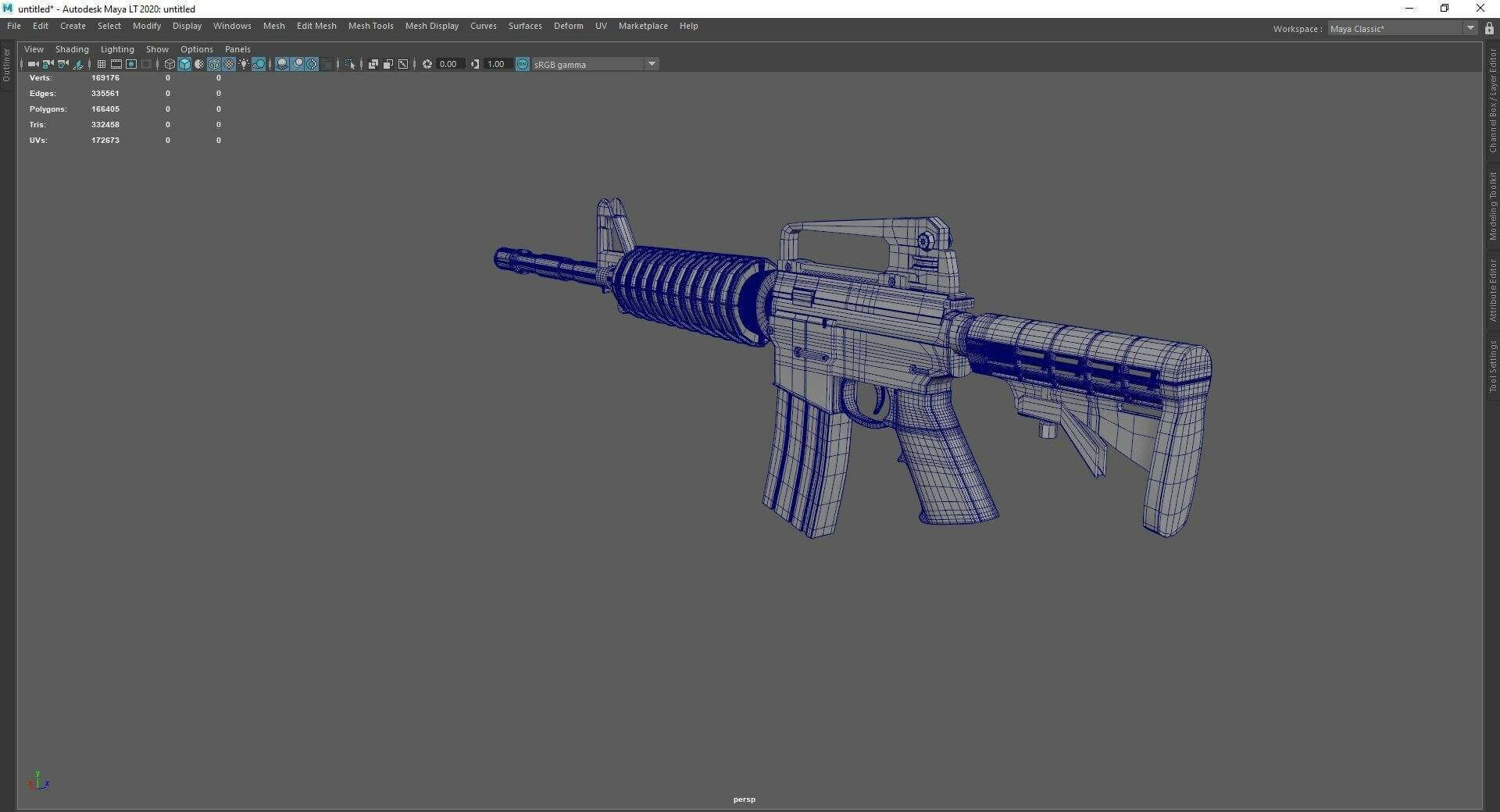 M16 Assault Rifle - 3D Model by metalfreakqx