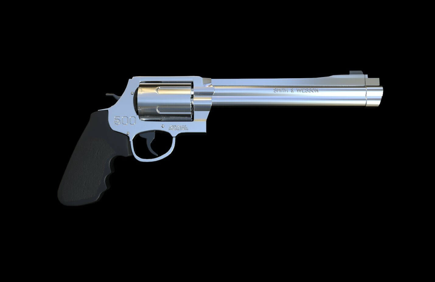 Magnum 357 - 3D Model by metalfreakqx