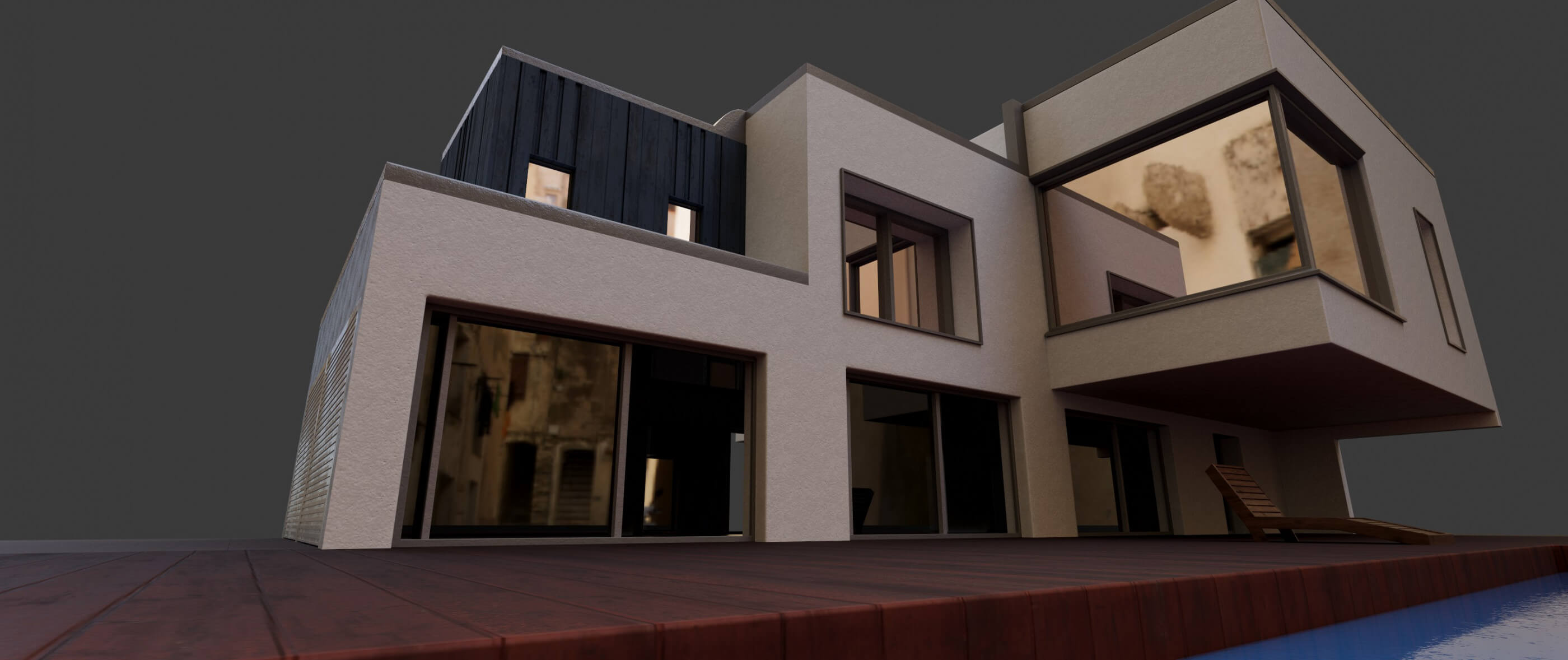 Modern Villa - 3D Model by metalfreakqx