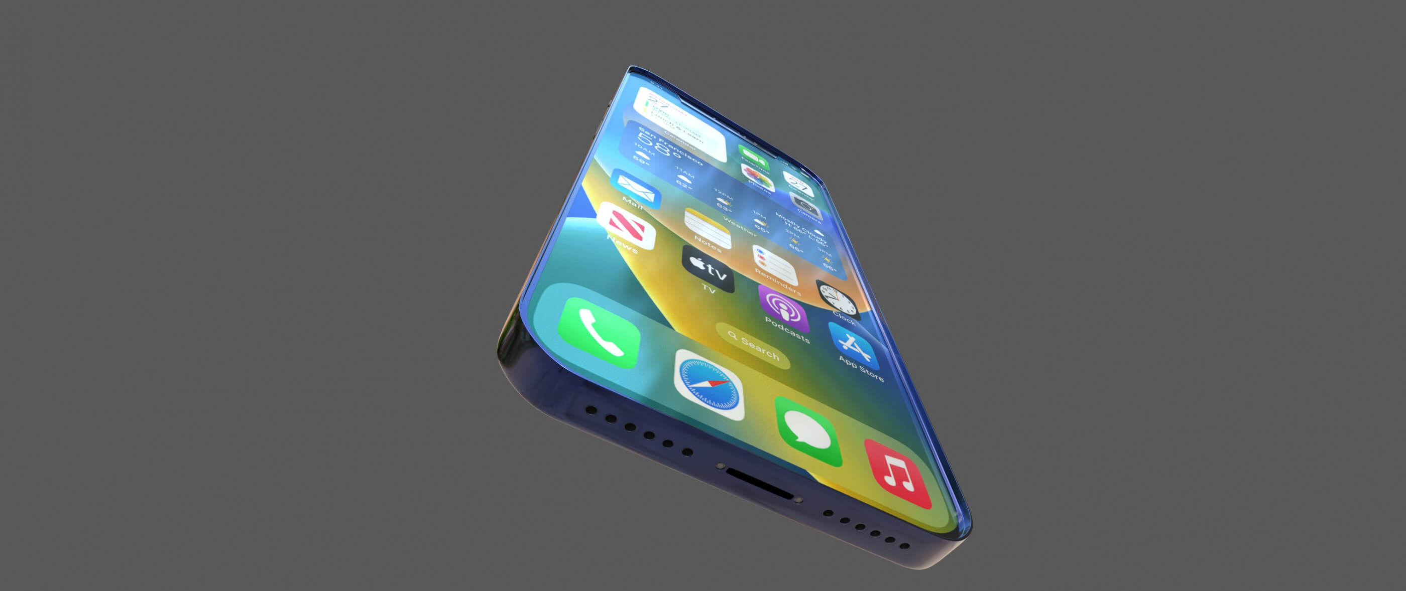Almost an iPhone - 3D Model by metalfreakqx