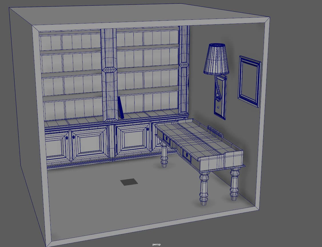 Study - Free 3D Model by metalfreakqx