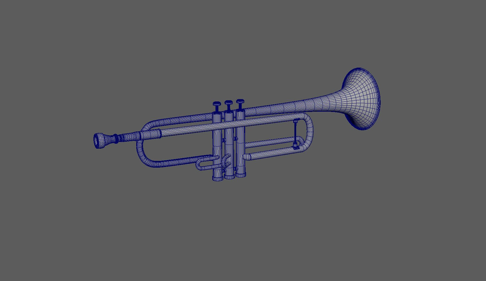 Trumpet - 3D Model by metalfreakqx