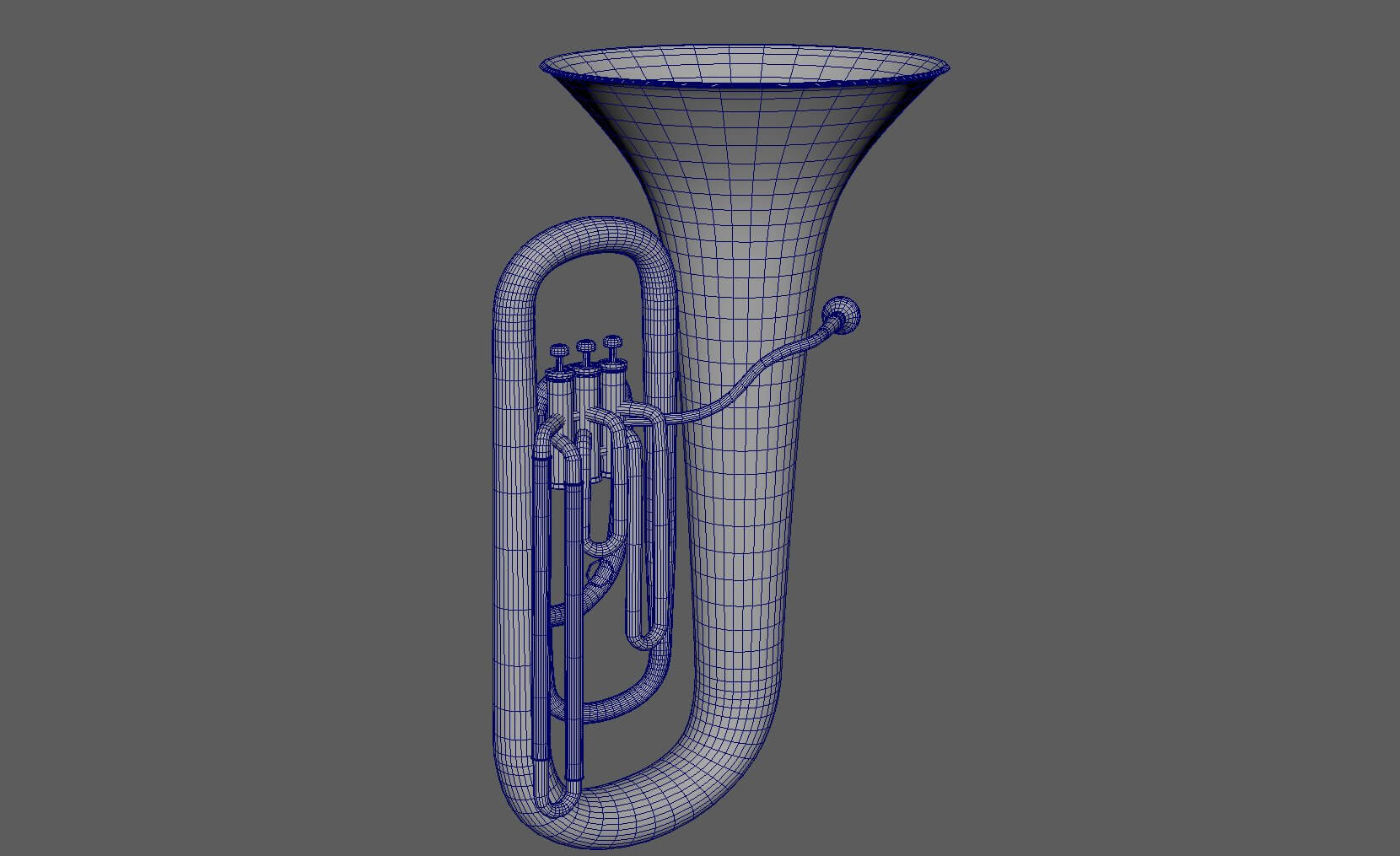 Tuba - 3D Model by metalfreakqx
