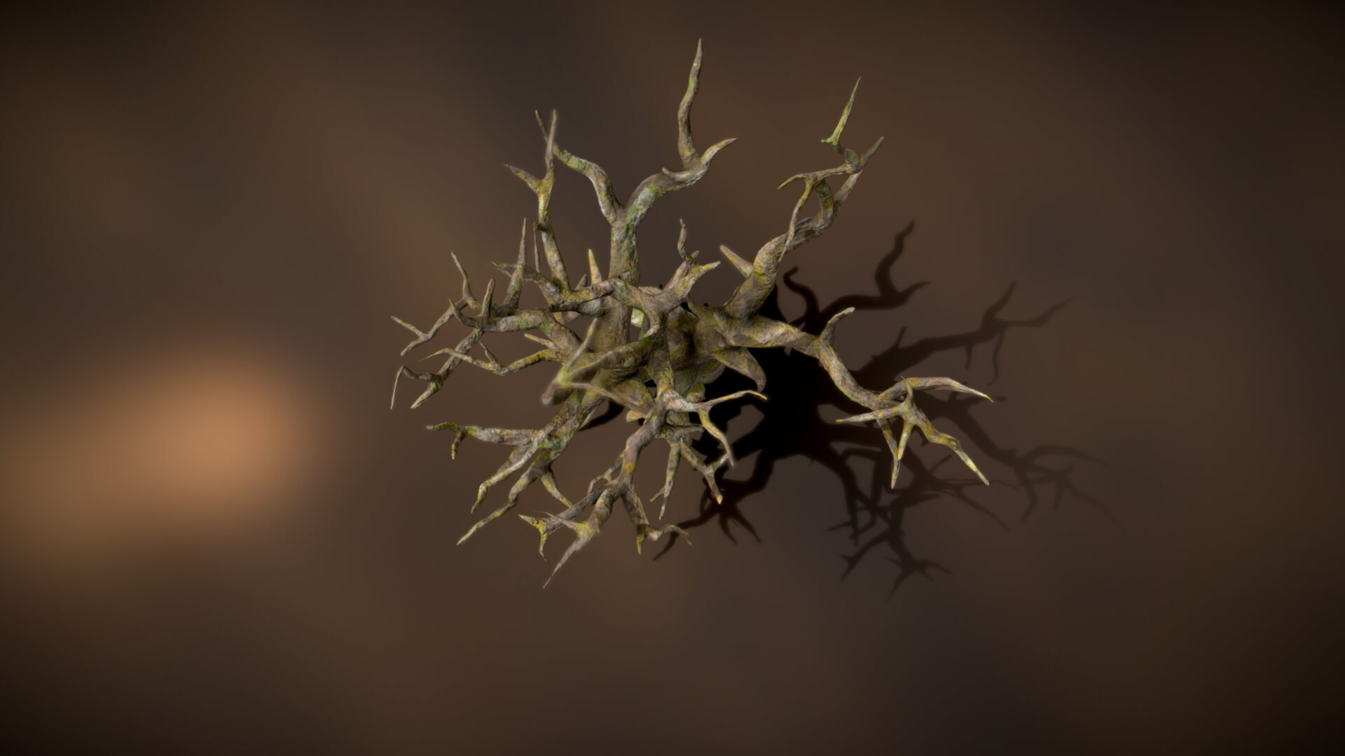 Twisted Withering Tree - 3D Model by metalfreakqx