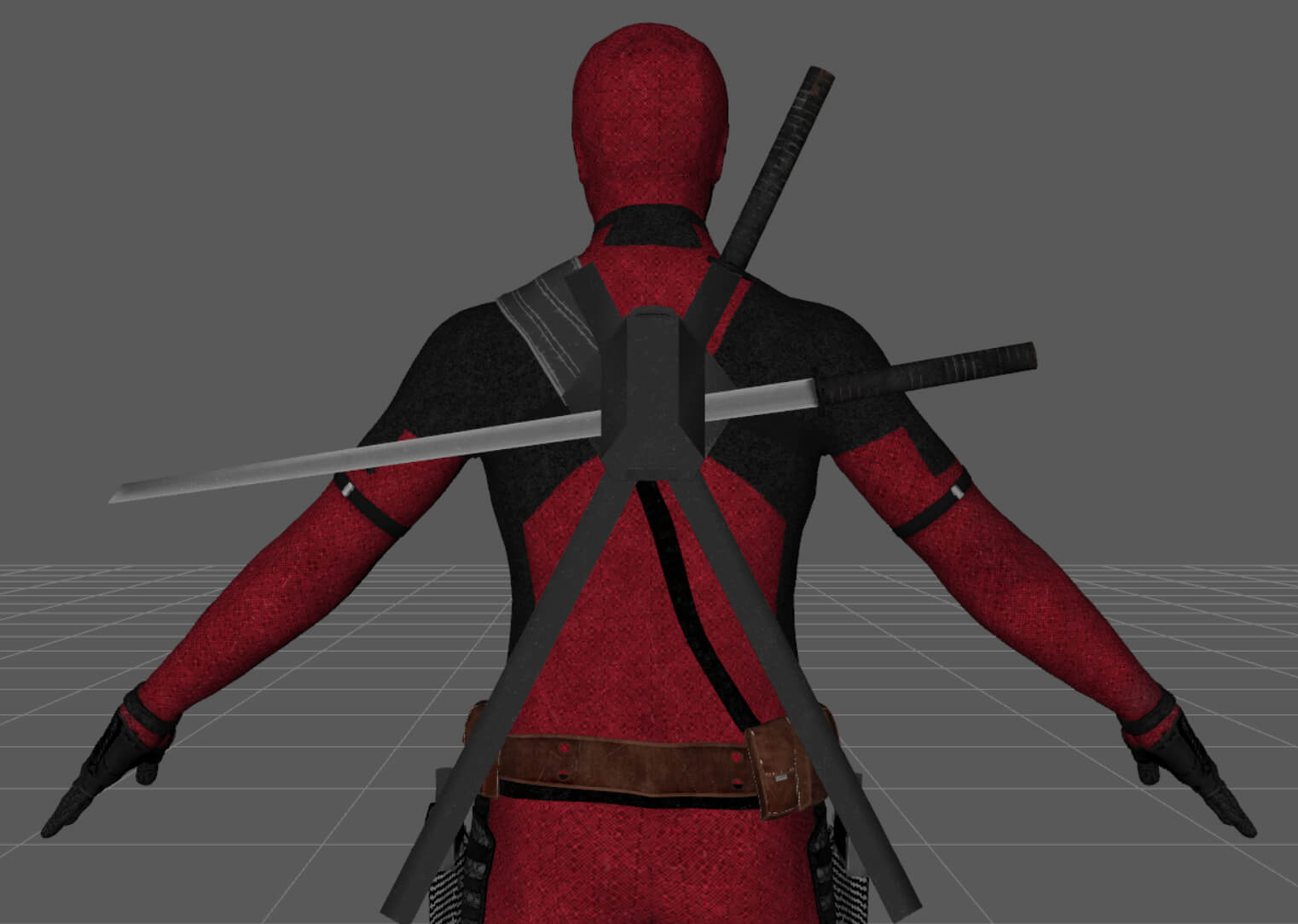 Deadpool 2 Suit for Genesis 9 - Daz Content by MetalSunde