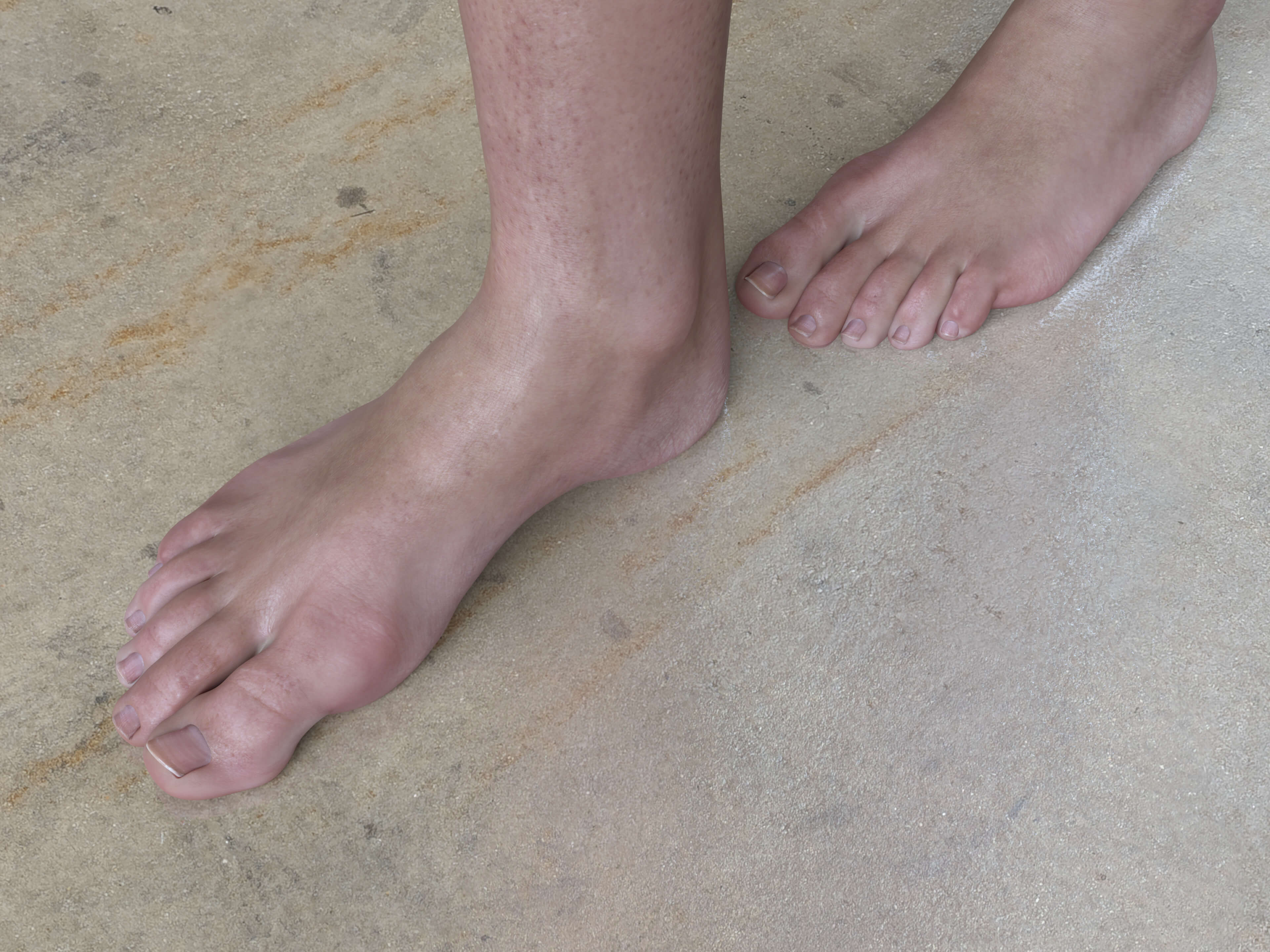 MP Realistic Feet for Genesis 8 and 8.1 Female - Daz Content by Metaphoral