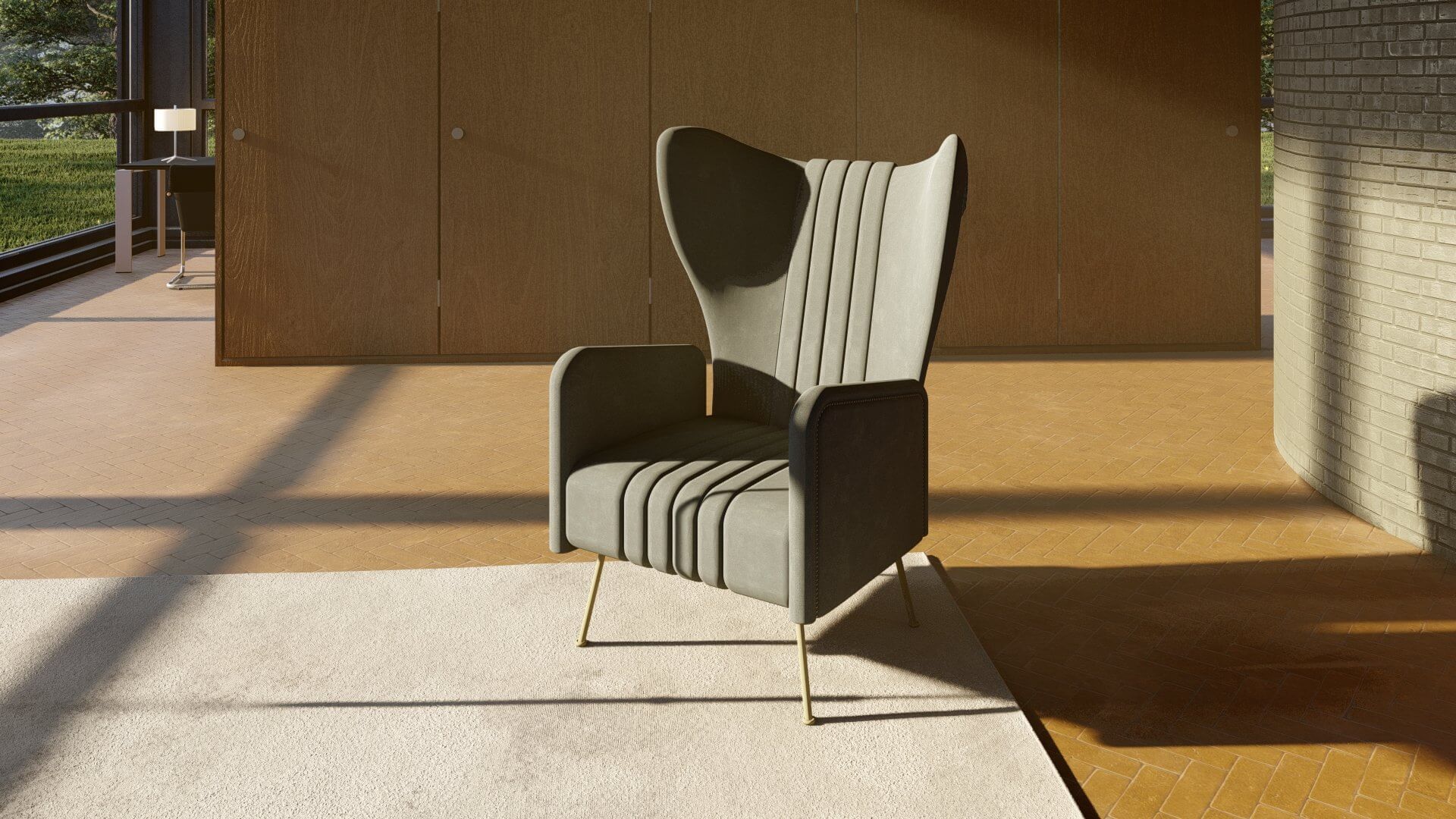 Modern Chair - 3D Model by mfarhank