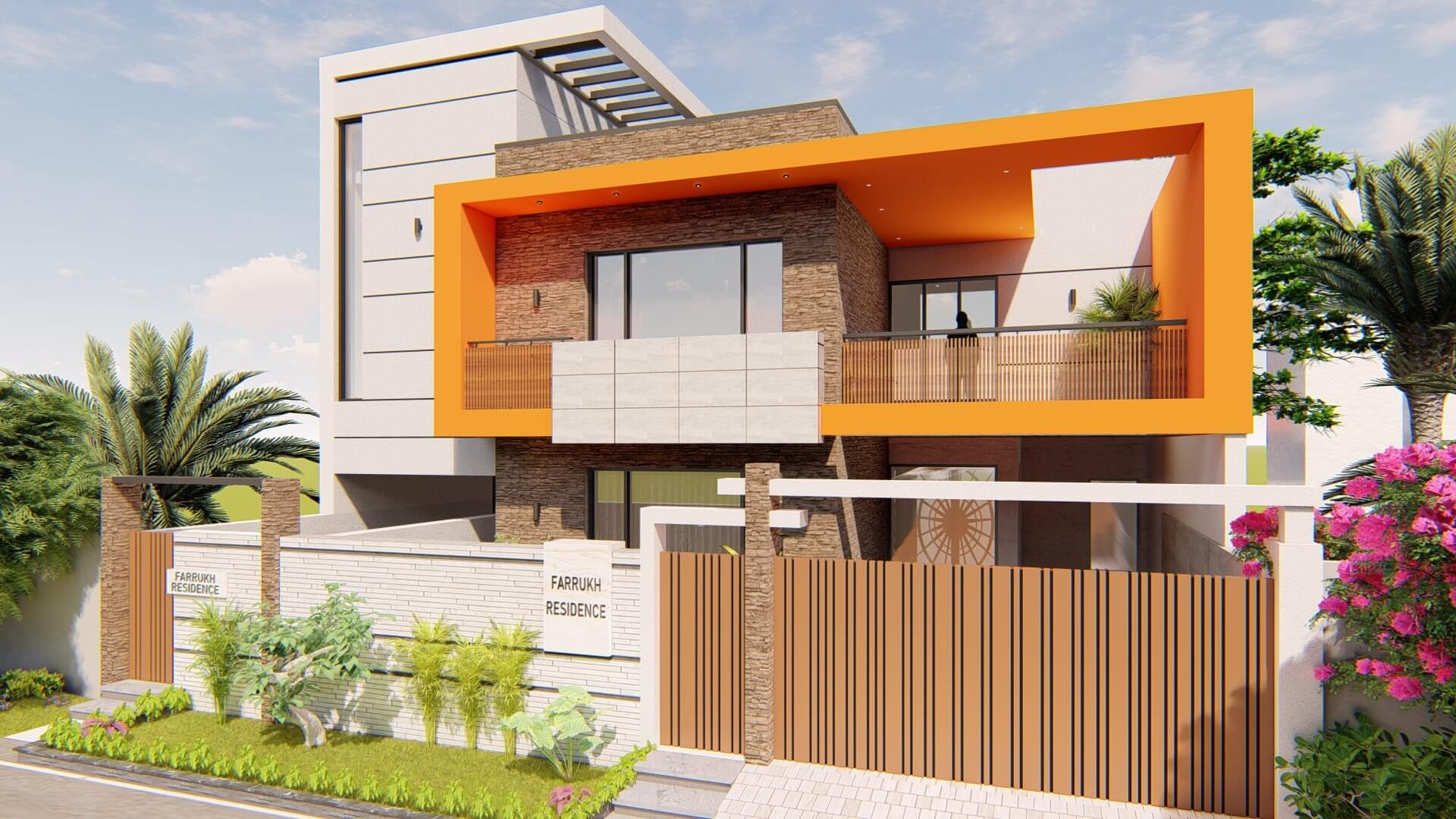 Modern Residence - 3D Model by mfarhank