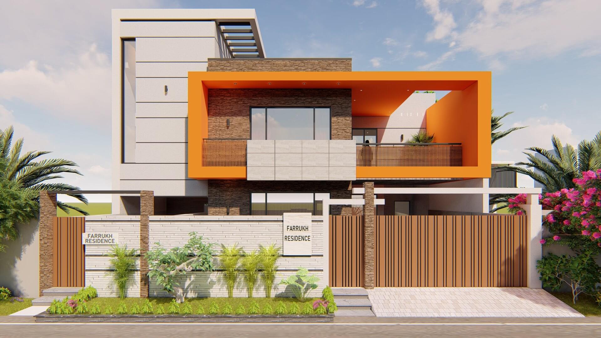 Modern Residence - 3D Model by mfarhank