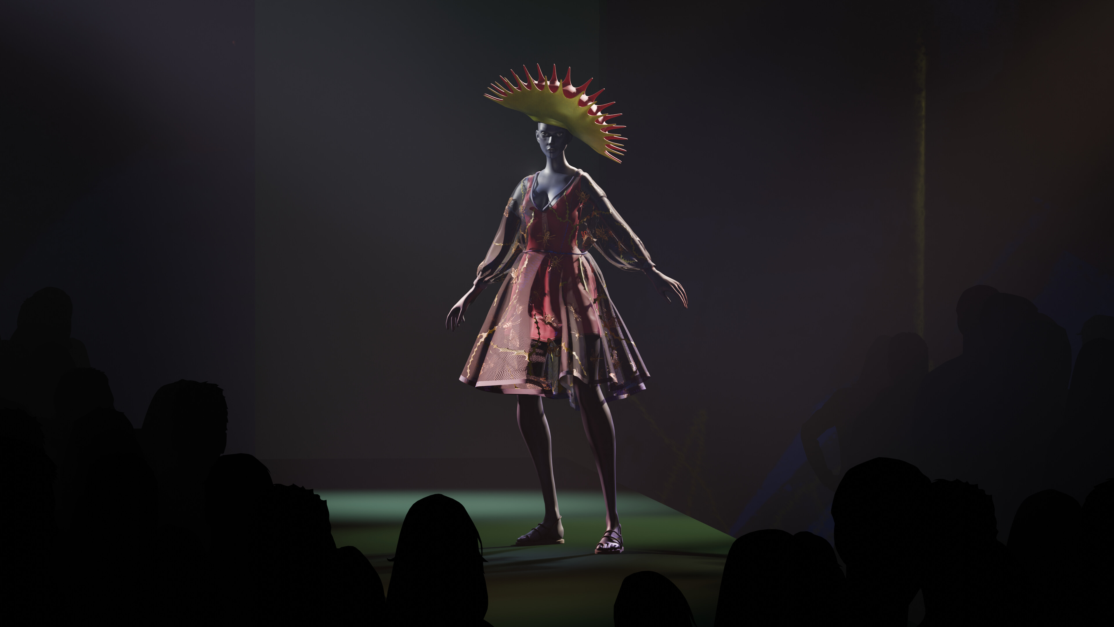 Venus Flytrap 3D Render, Digital Art by MFinch