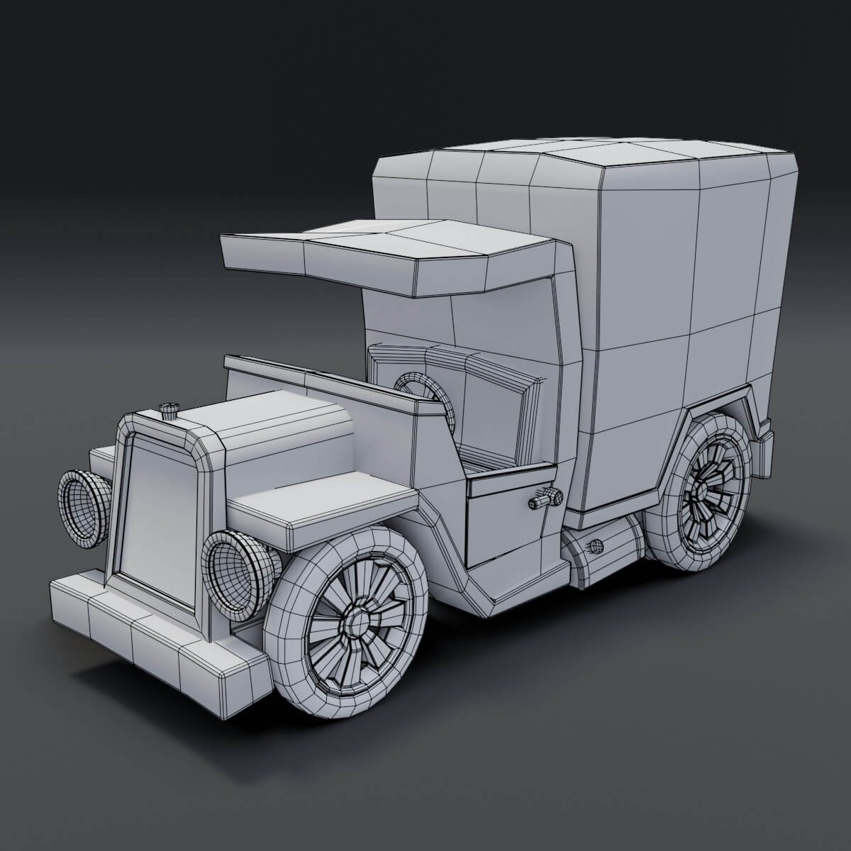Box Truck - 3D Model by mg53