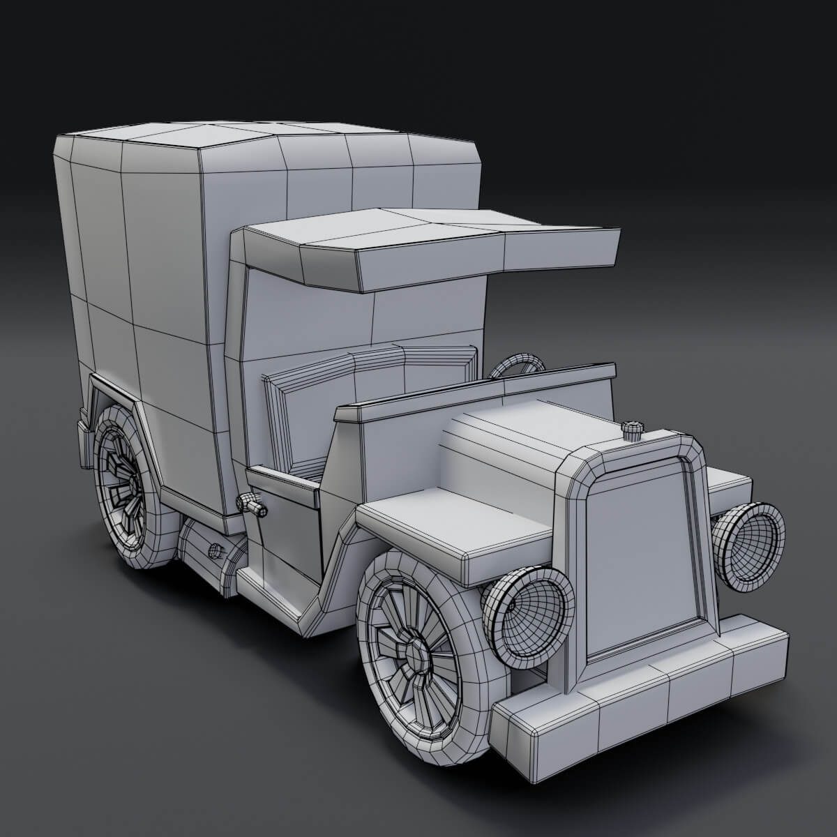 Box Truck - 3D Model by mg53