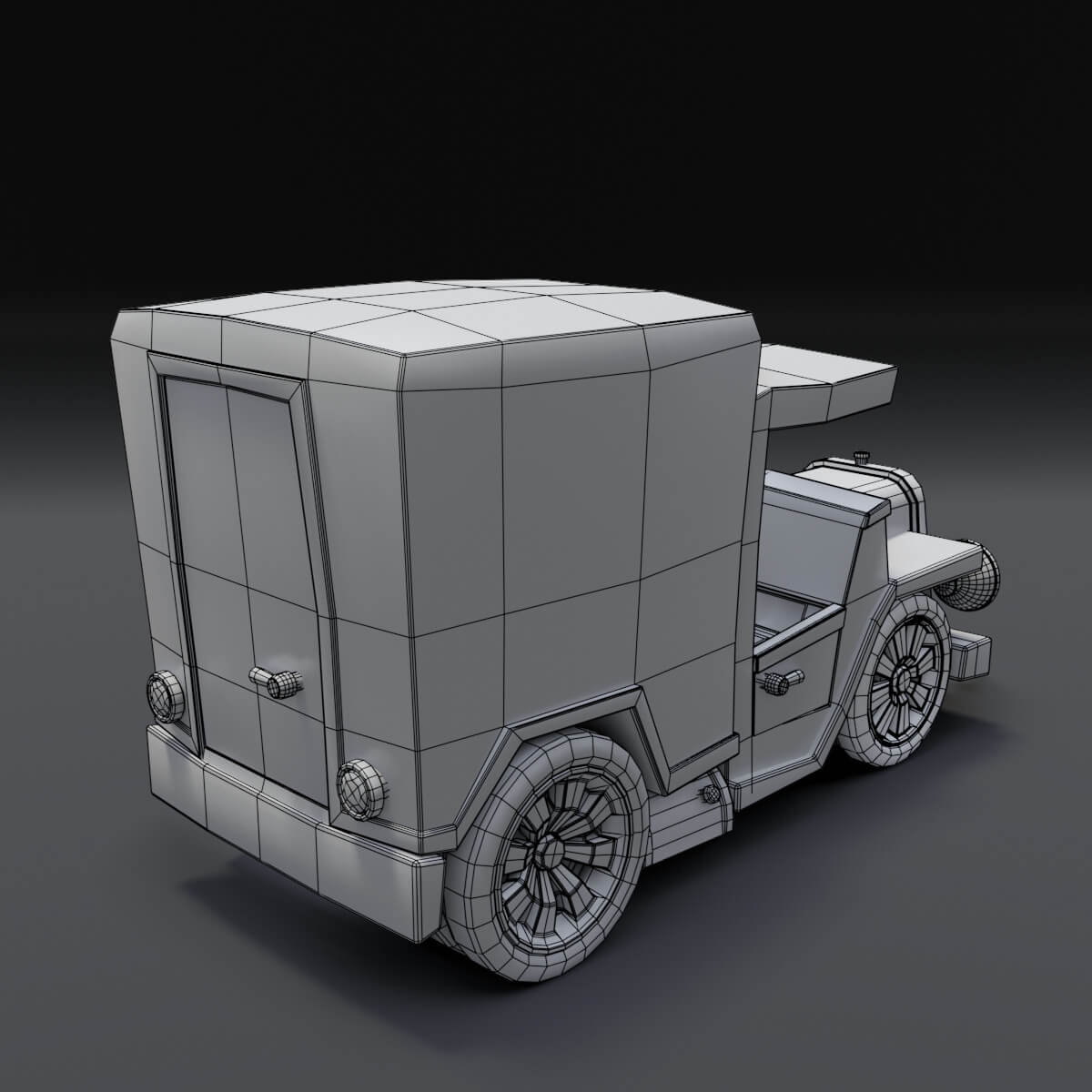 Box Truck - 3D Model by mg53