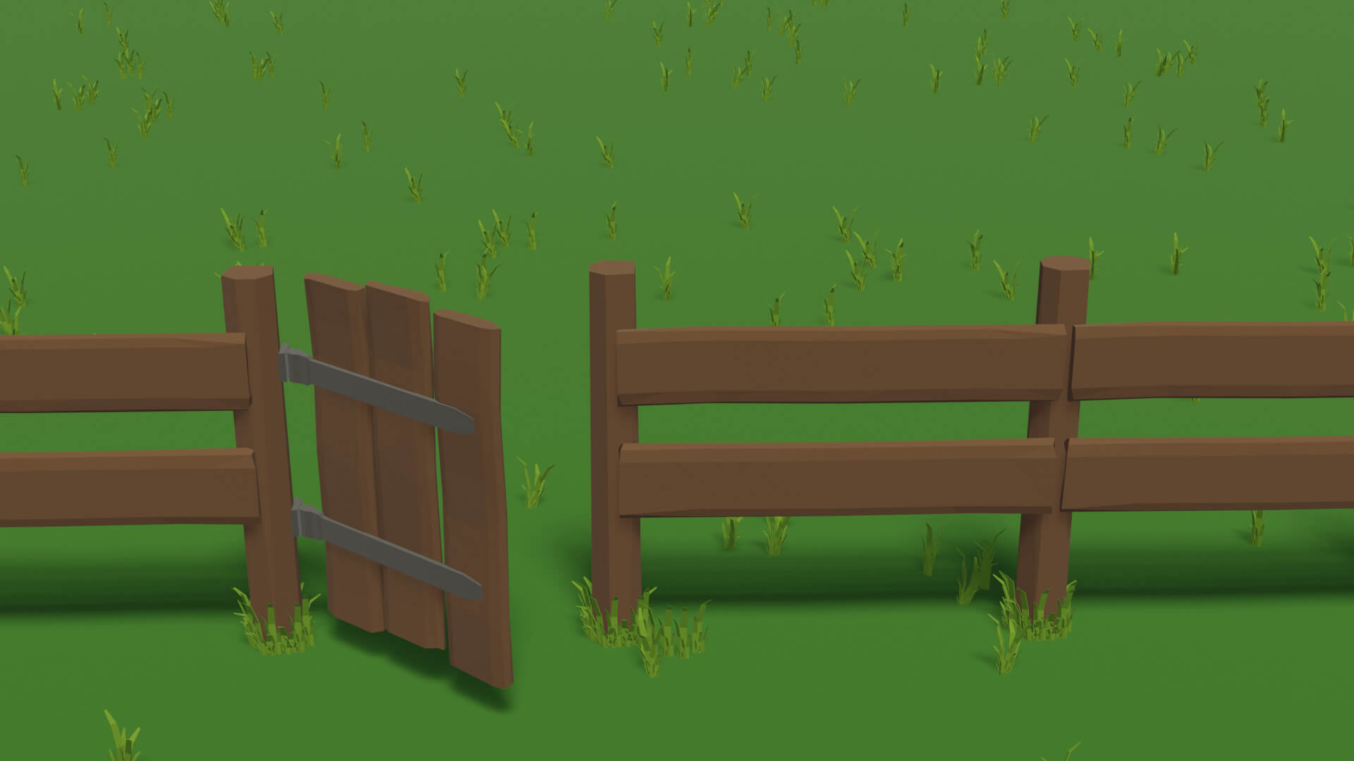 Farm Fence - 3D Model by mg53
